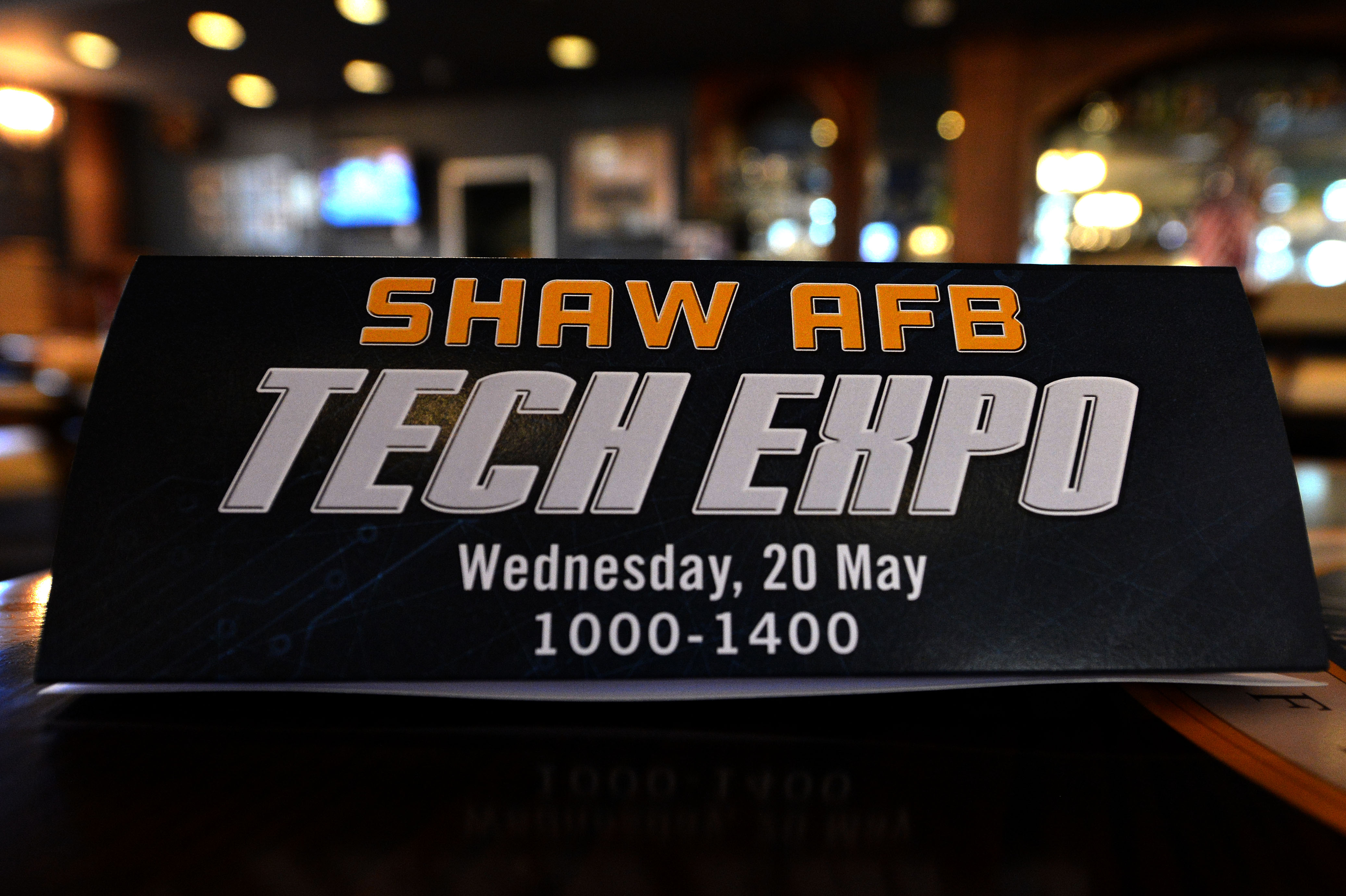 Expo showcases newest technological advances > Shaw Air Force Base ...