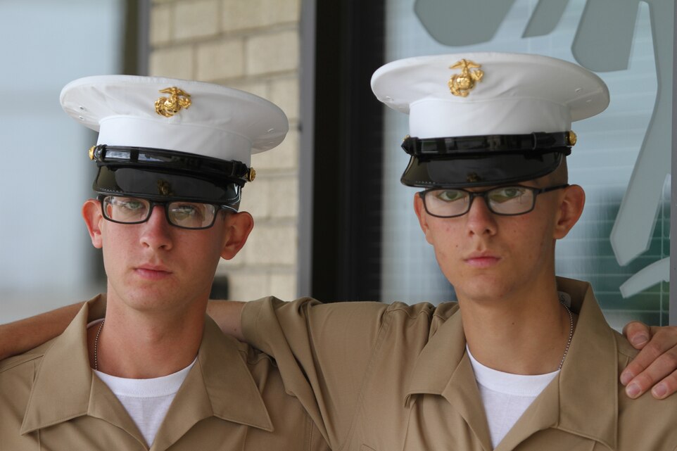 Brothers-In-Arms has a special meaning for two Marines > 1st Marine ...