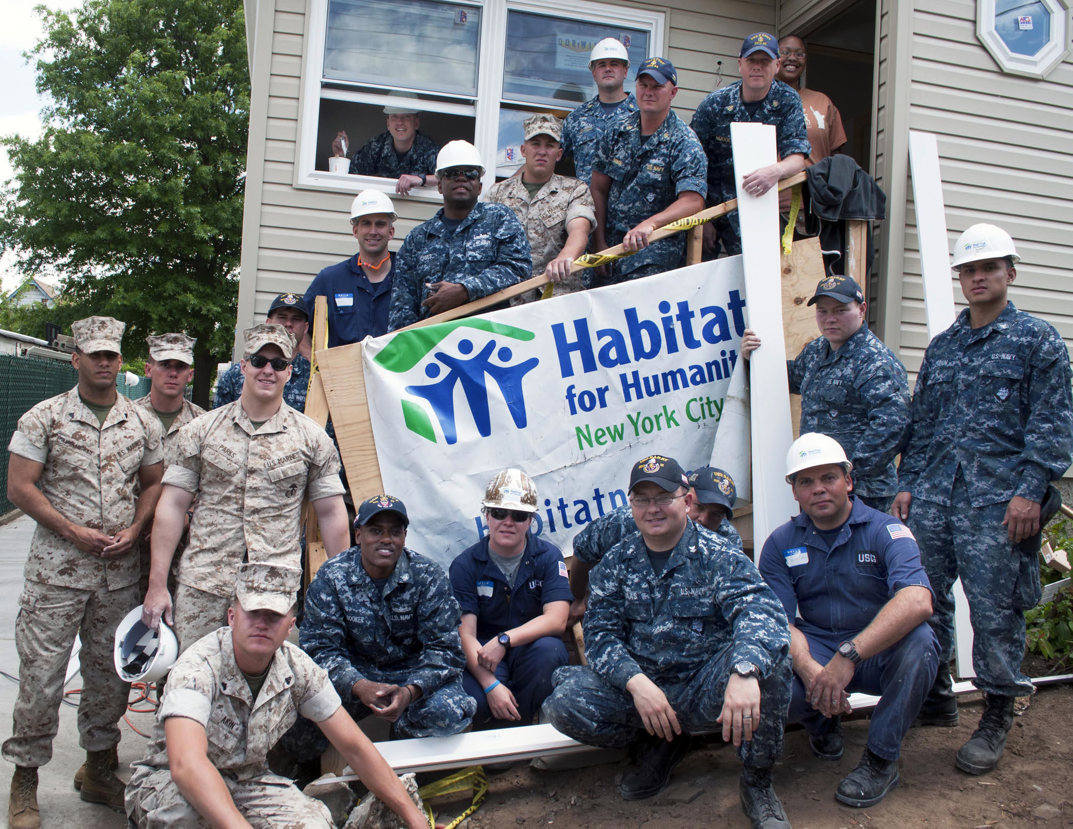 Navy Commands Performing Community Service Recognized for their Work ...