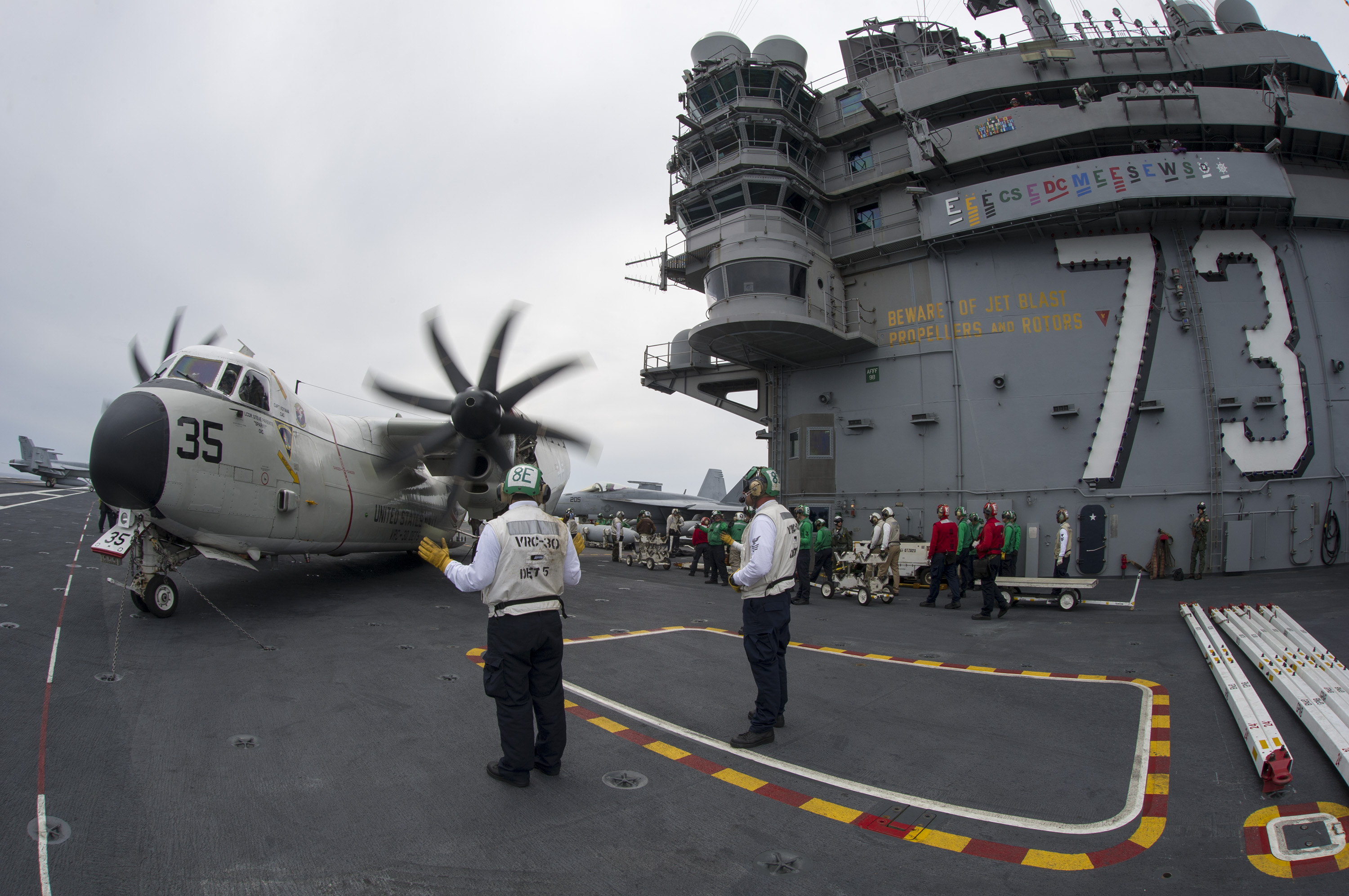 Navy Fleet Logistics Support Squadron's Detachment Returns From ...