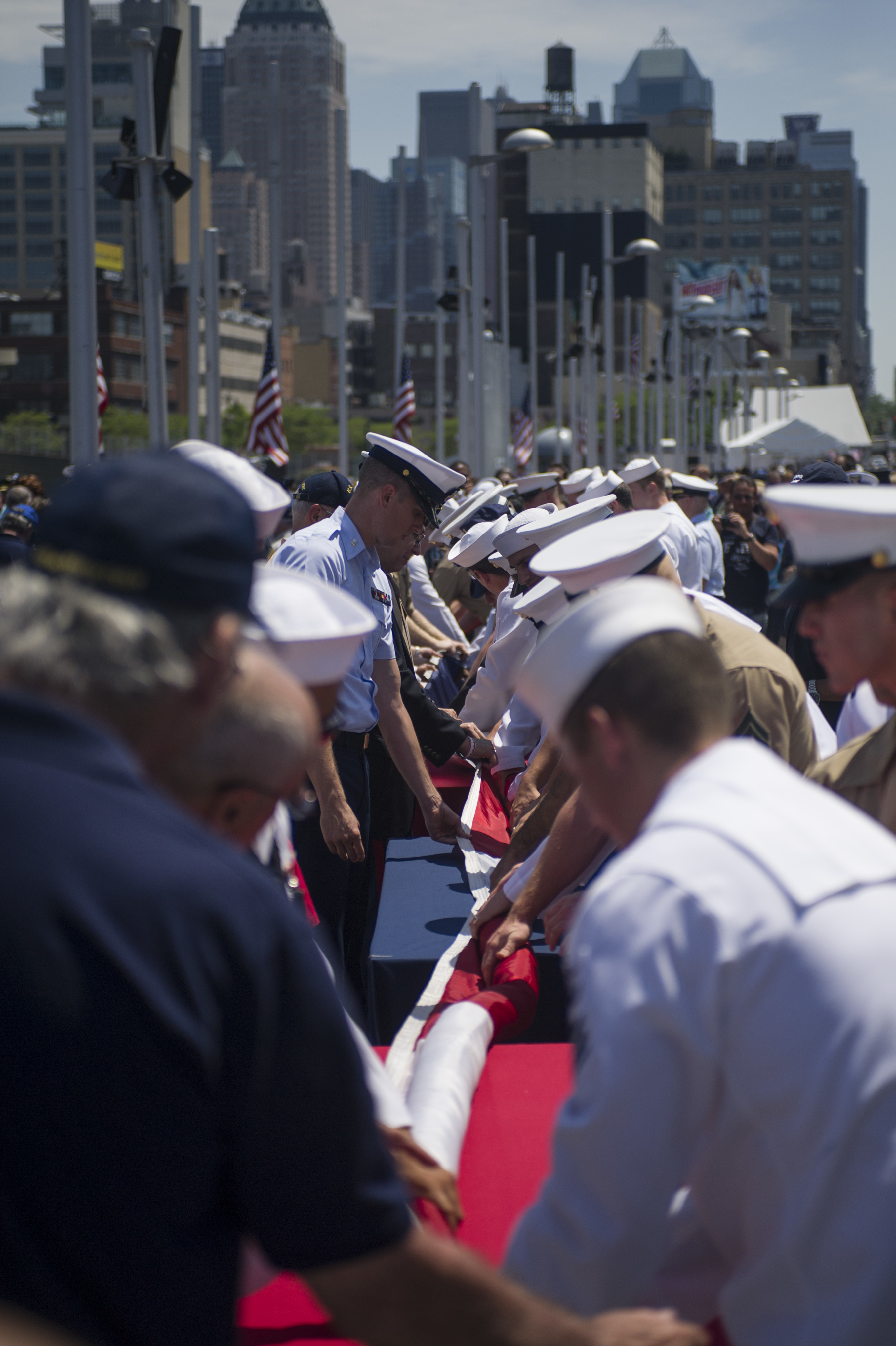 Memorial Day observed at Intrepid Sea, Air & Space Museum during Fleet ...