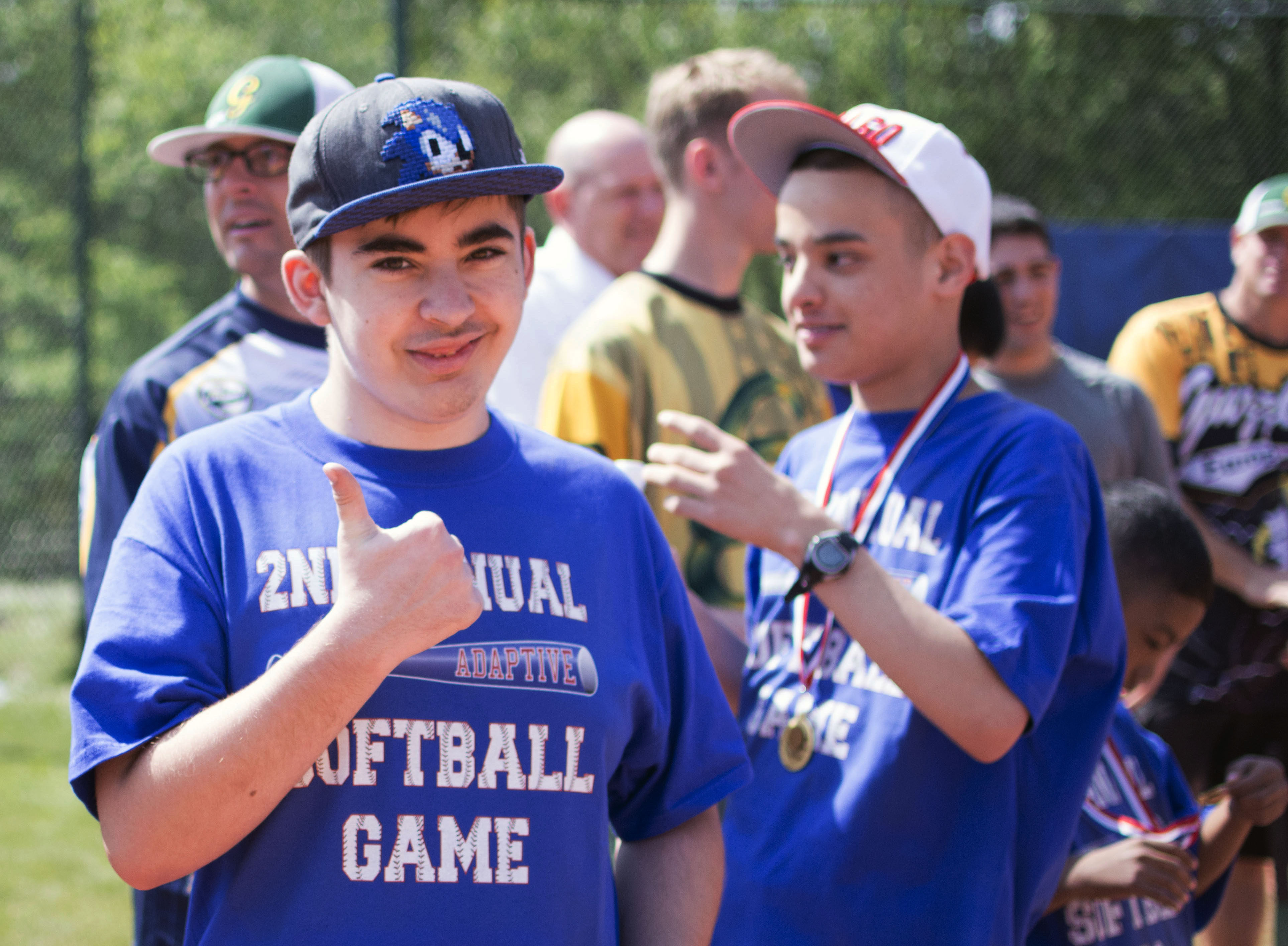Adaptive Softball Game helps children earn a win > Ramstein Air Base ...