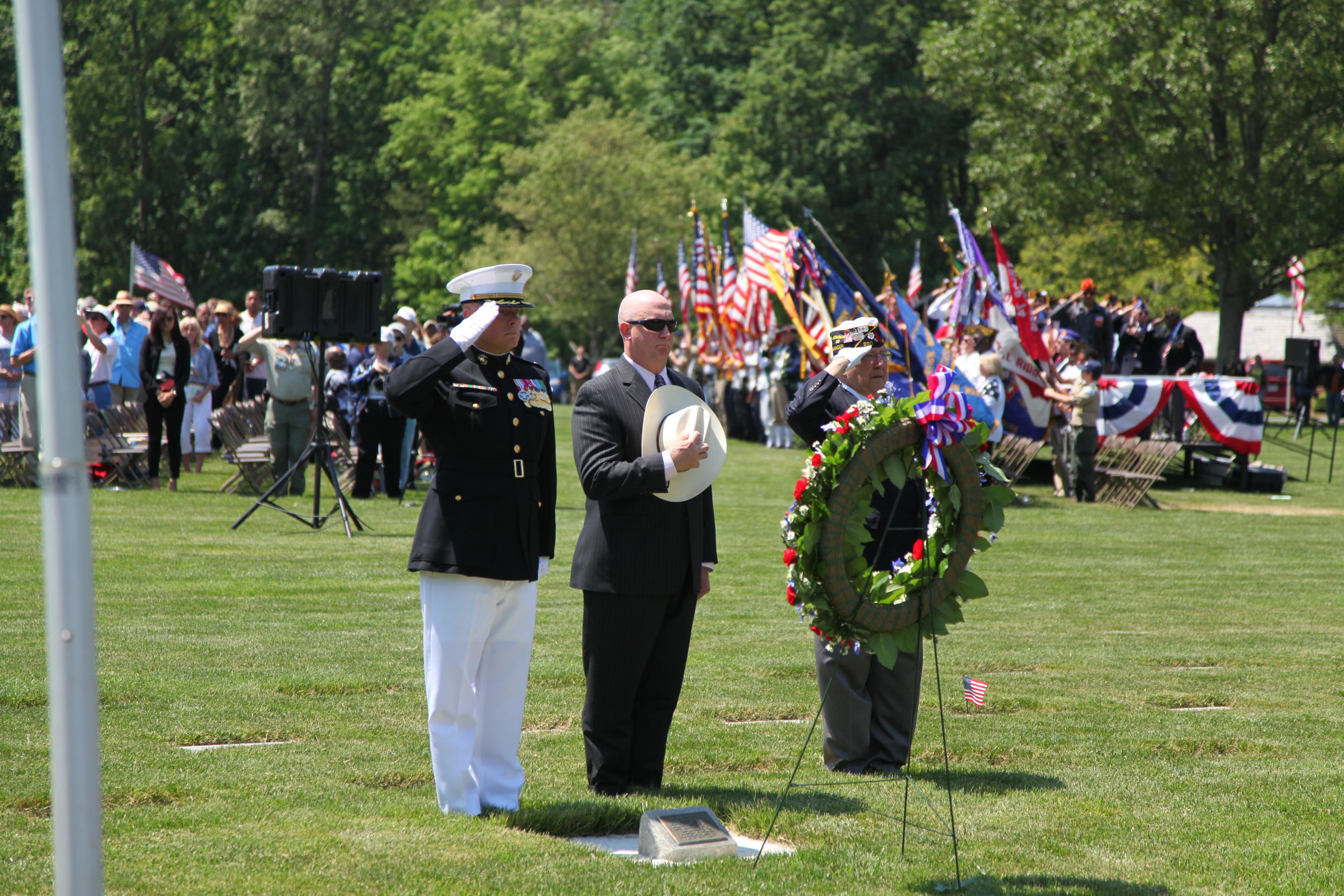 Marine Corps Base Quantico's Memorial Day ceremony