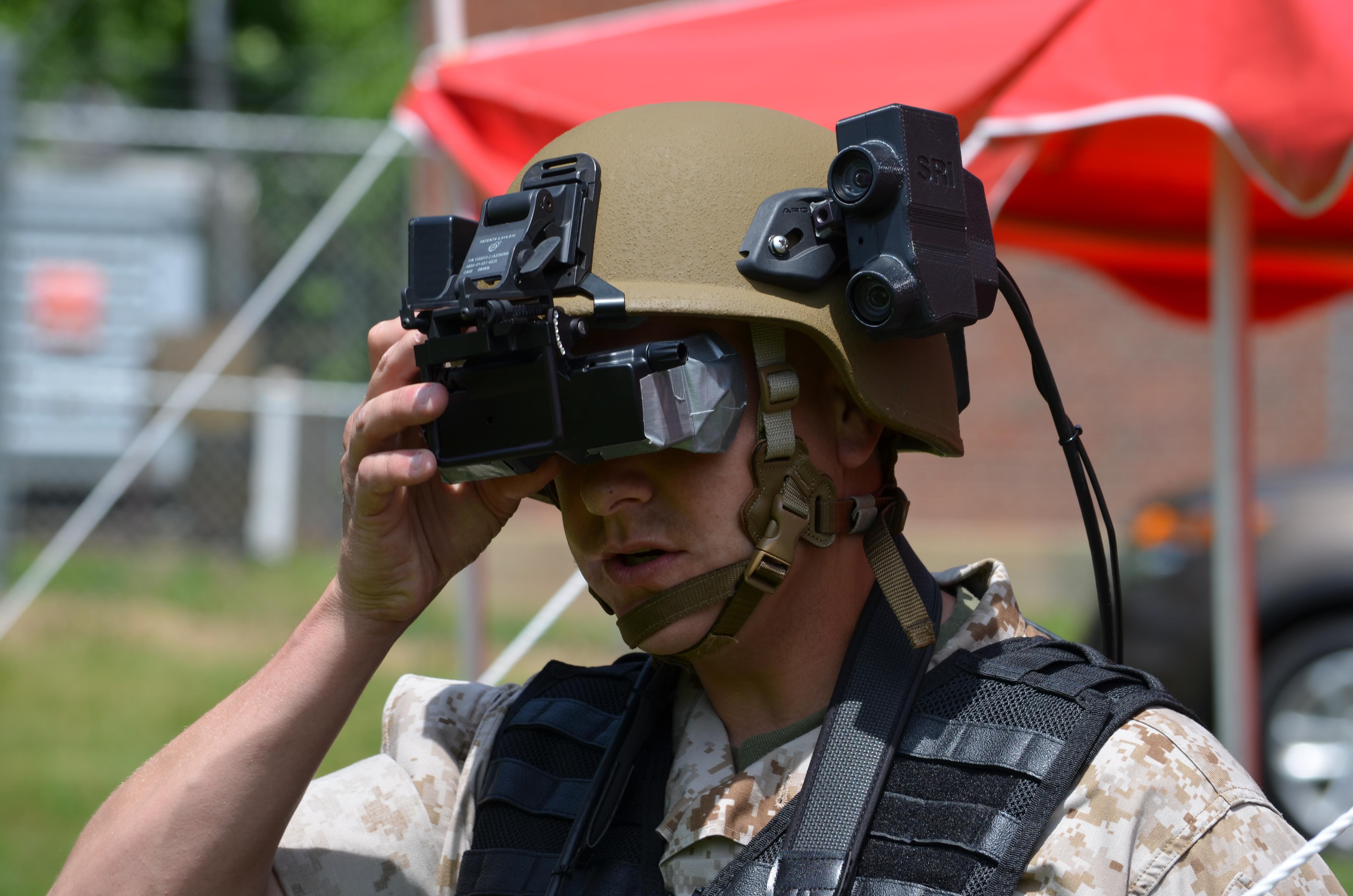 Augmented reality technology tested at Marine Corps Base Quantico