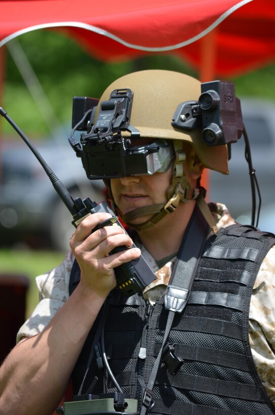Augmented reality technology tested at Marine Corps Base Quantico