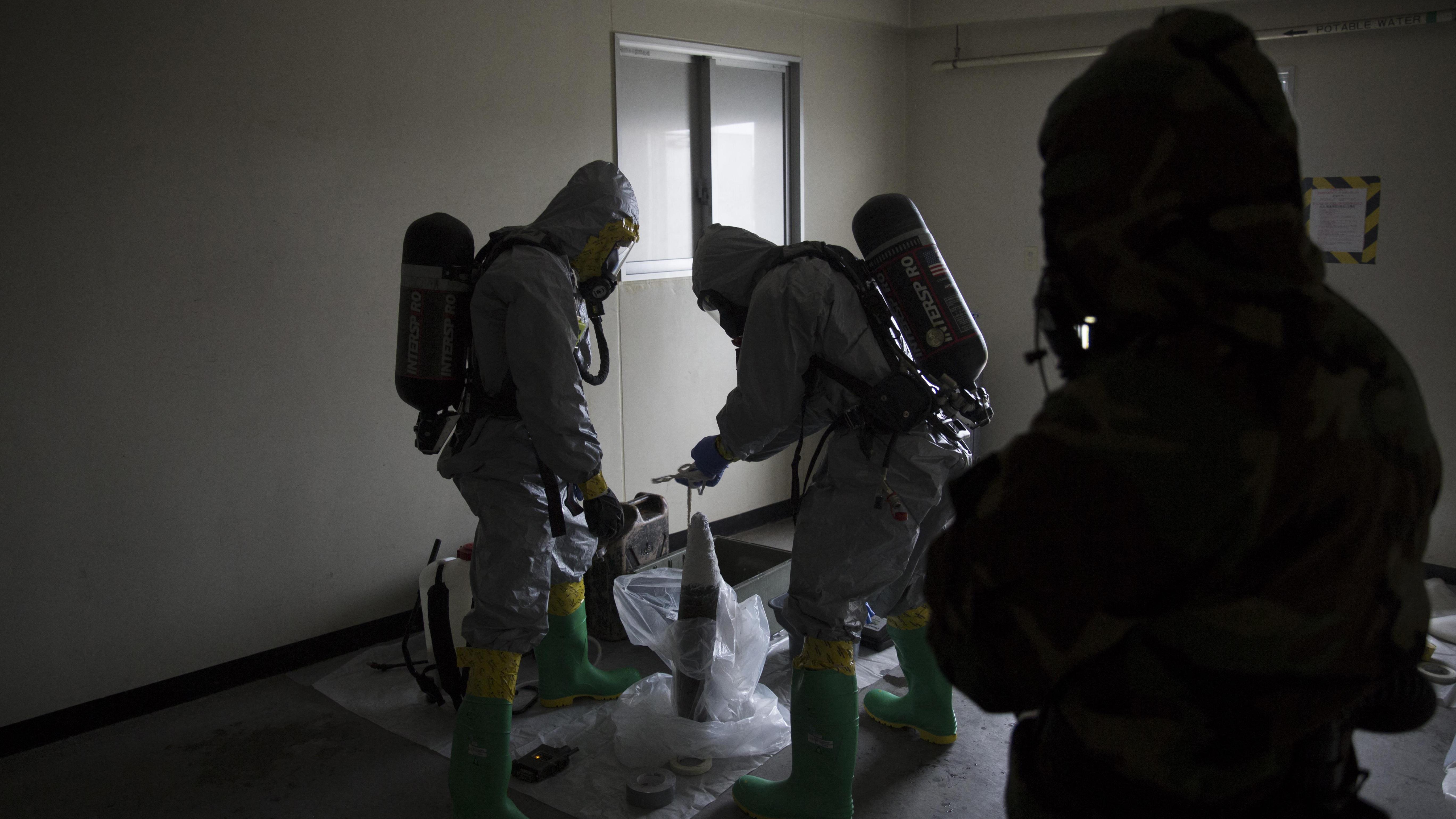 Marines rehearse critical EOD, CBRN, joint training