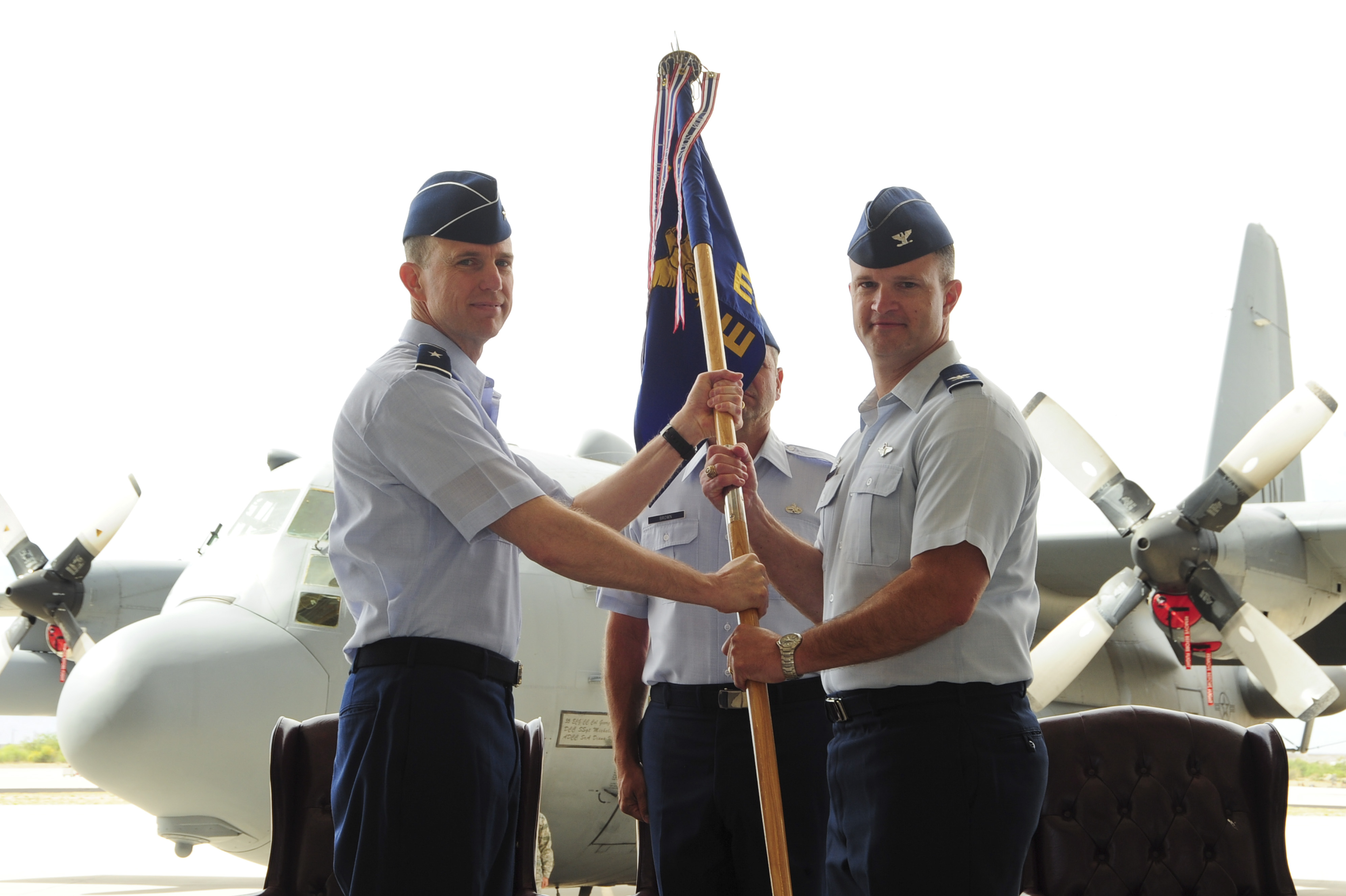 55th ECG changes command > Offutt Air Force Base > News