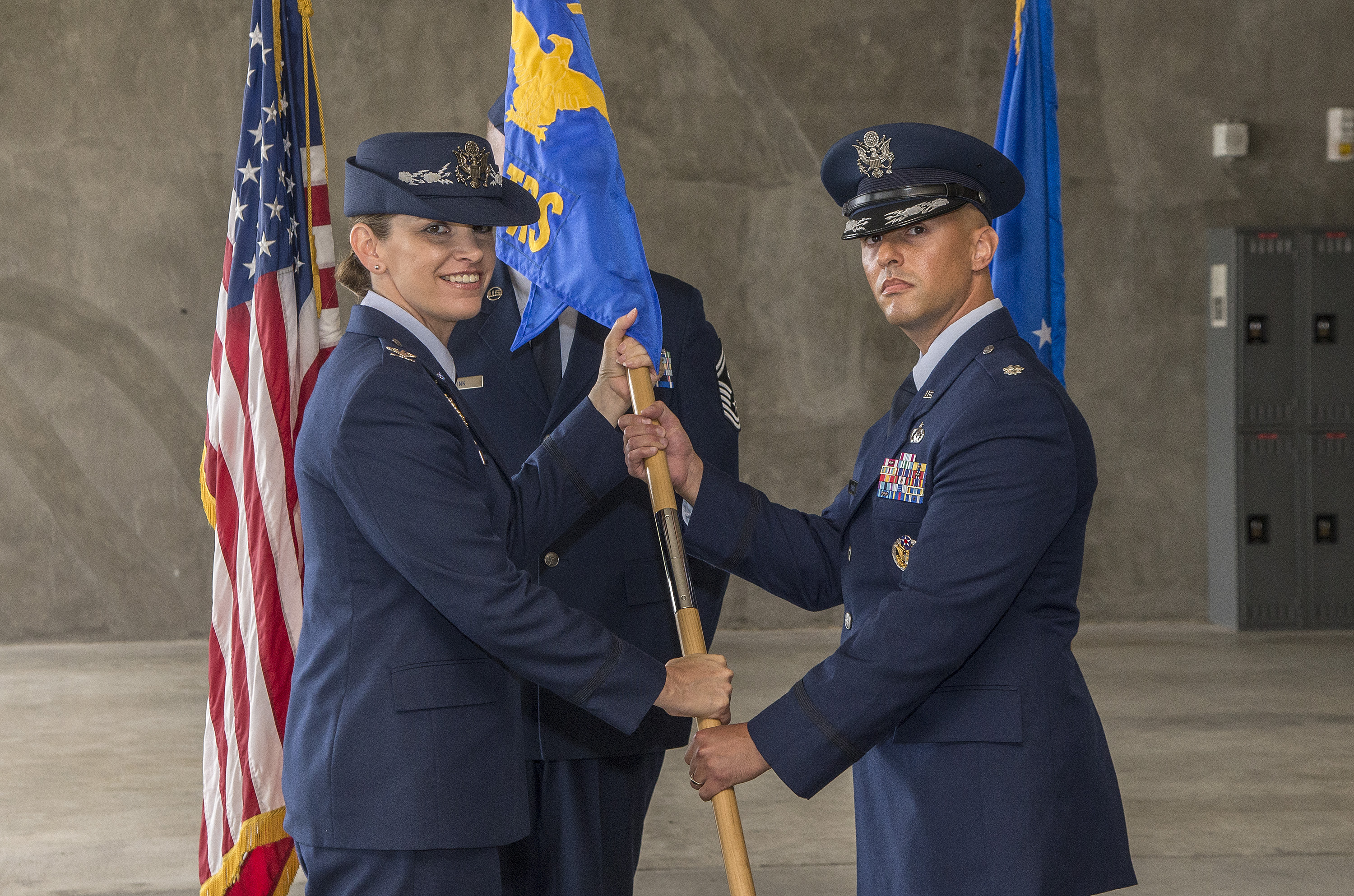 321st Training Squadron change of command ceremony