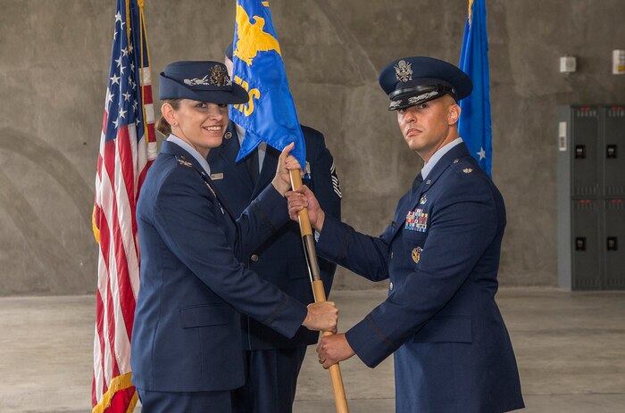 321st Training Squadron change of command ceremony