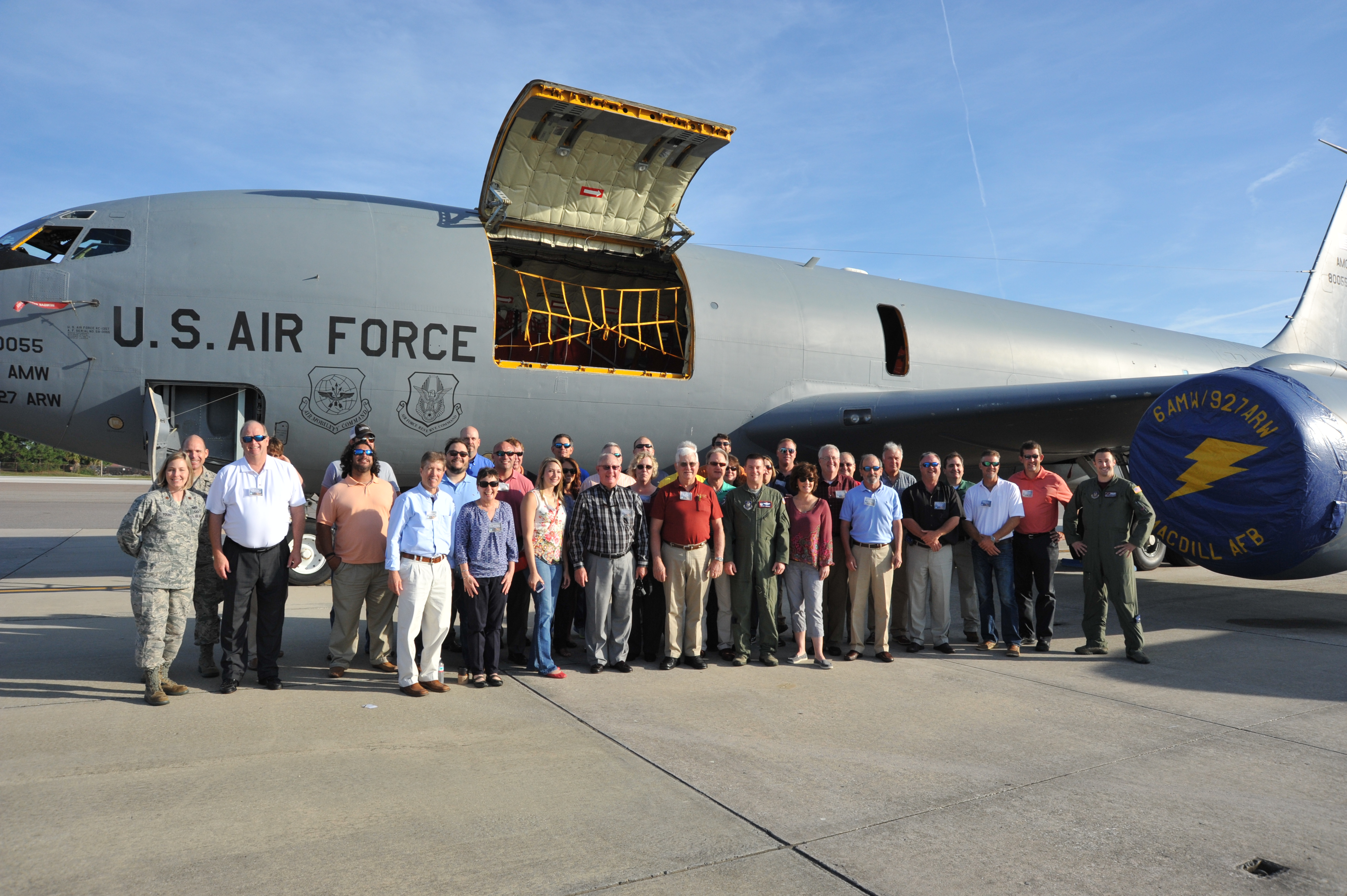 Community leaders learn about AF, AF Reserve missions during tour ...