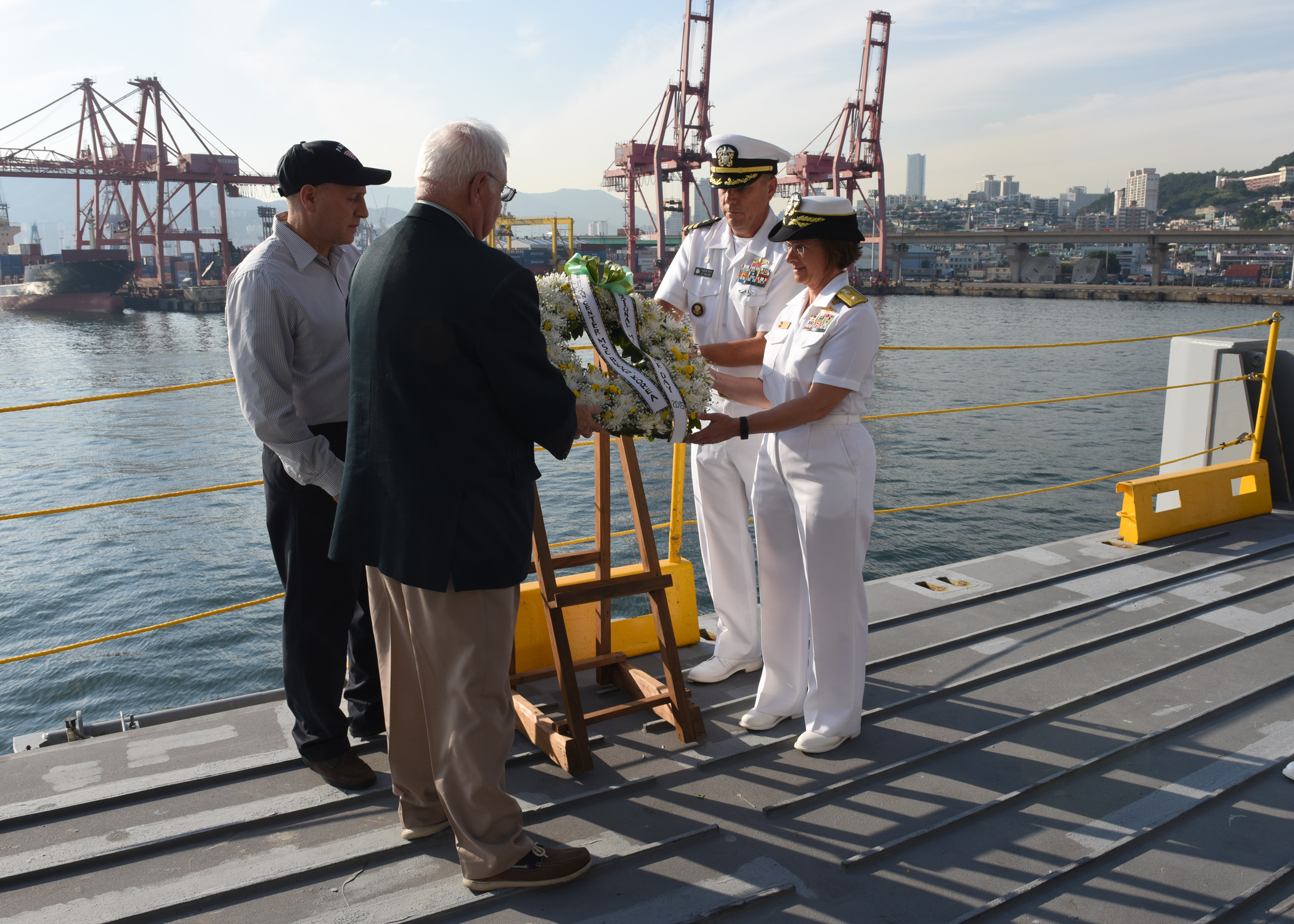 Merchant Marines Honored in Korea > United States Navy > News Stories