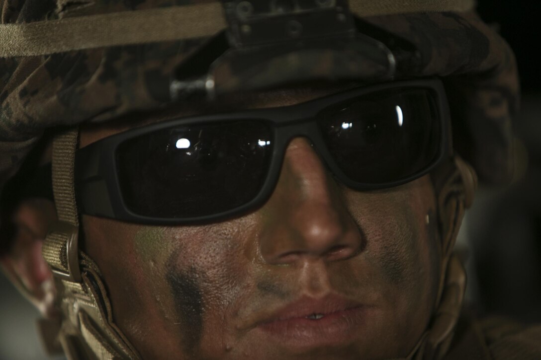 Marines with 1/2 take it to the Jungle during regimental air assault
