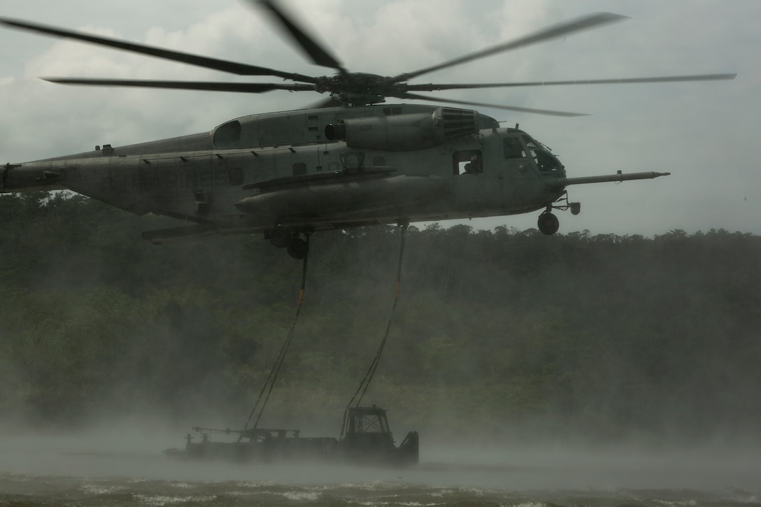 No river too wide: Engineer, air team builds bridges in Okinawa