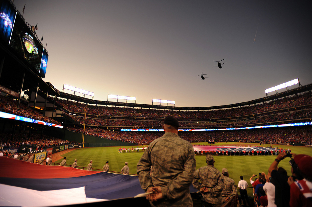 Texas National Guard performs during World Series > National Guard ...