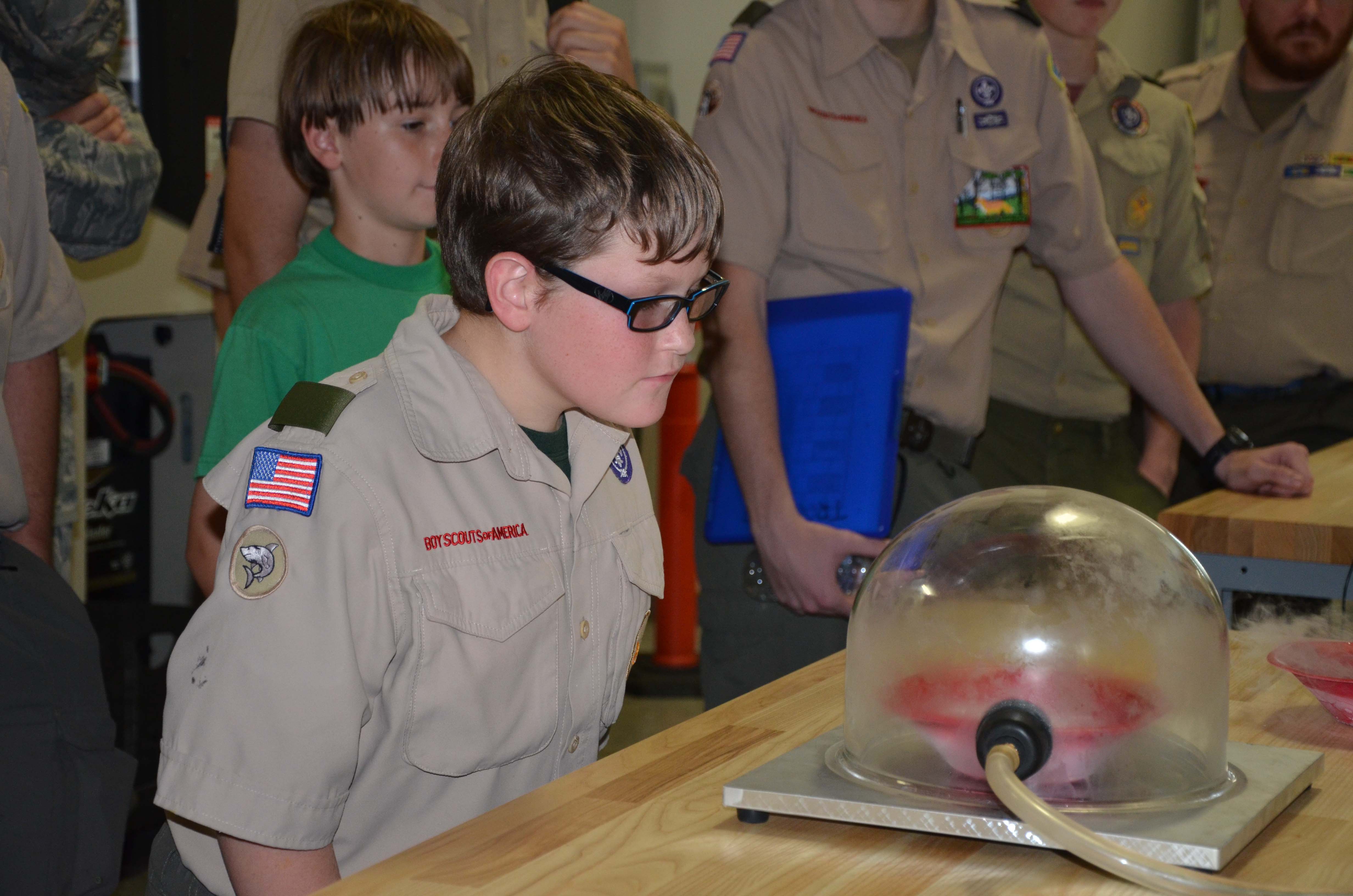 Florida Scouts converge at AFTAC to earn Nuclear Science Merit Badge ...
