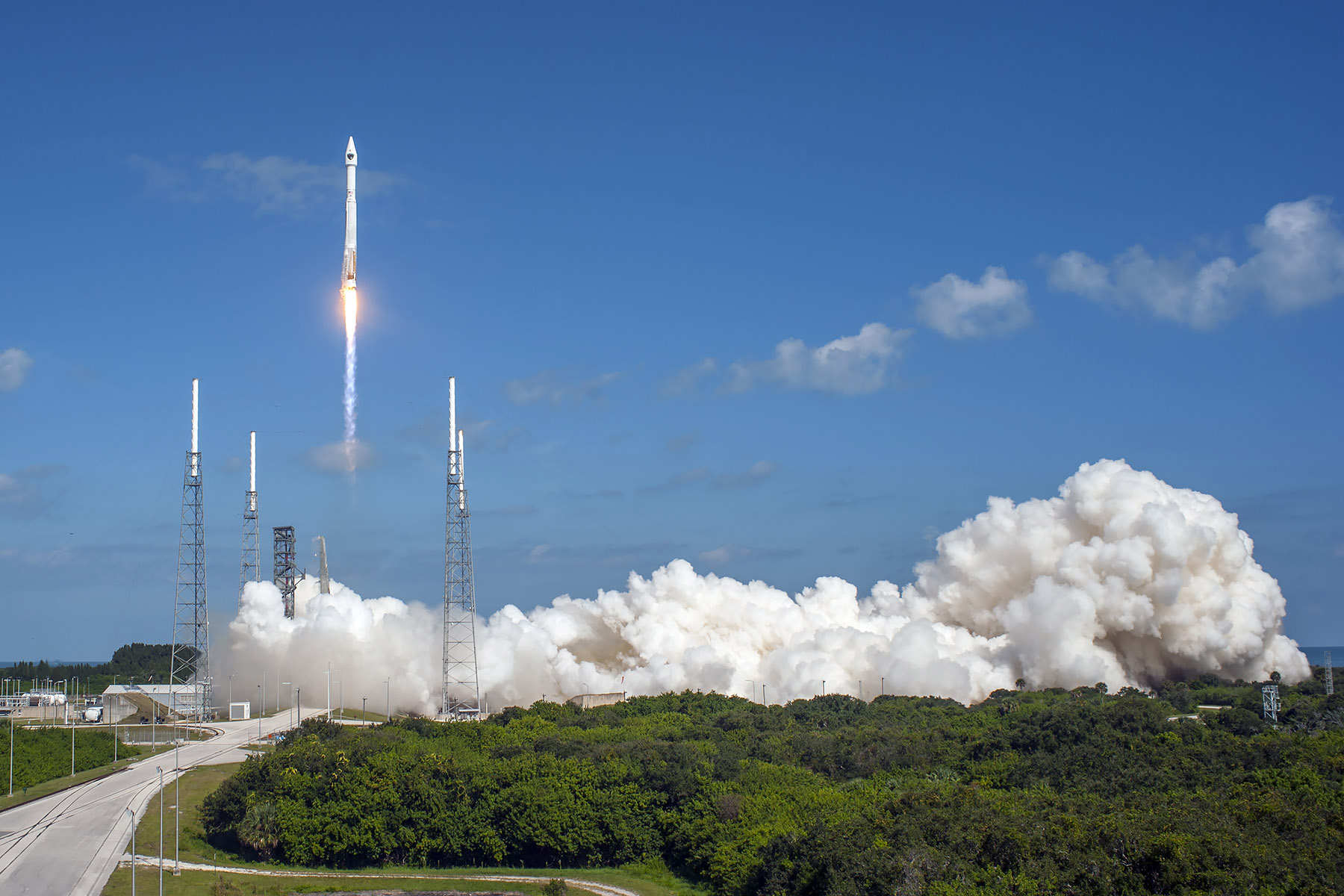 45th Space Wing supports Air Force GPS IIF-11 launch aboard an Atlas V ...