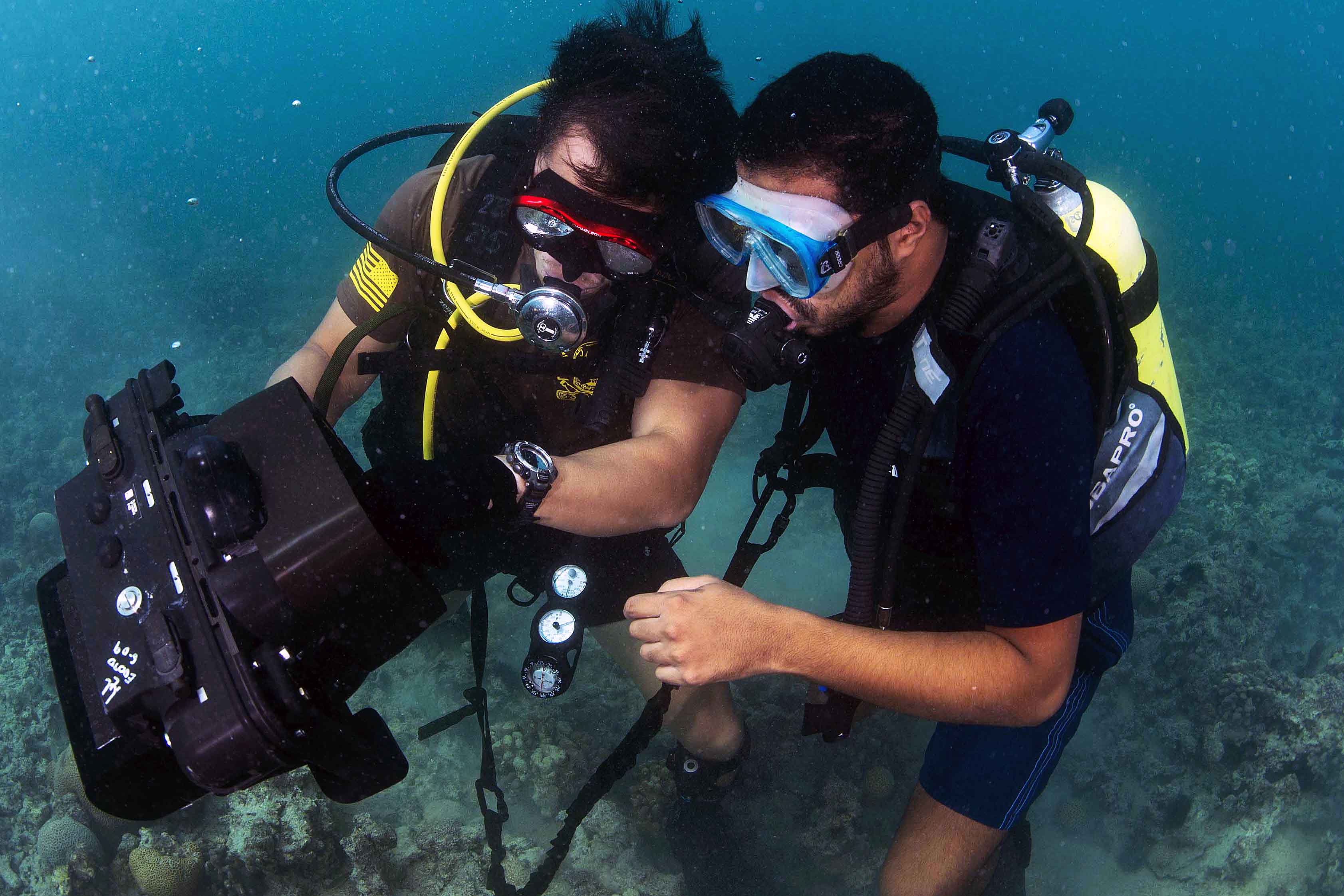CTG 56.1 Dives with Bahrain Coast Guard > United States Navy > News Stories
