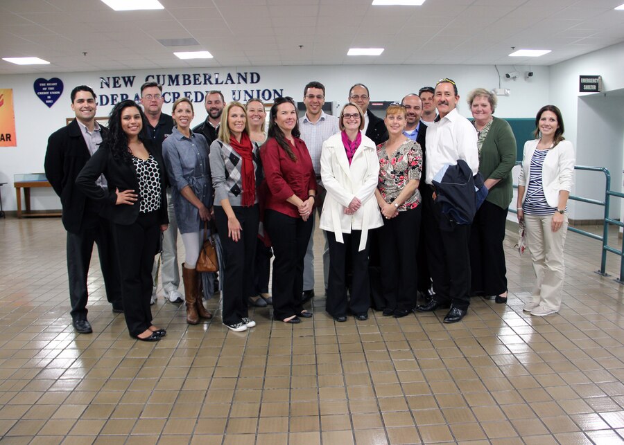 NAVSUP CMDP students visit DLA Distribution