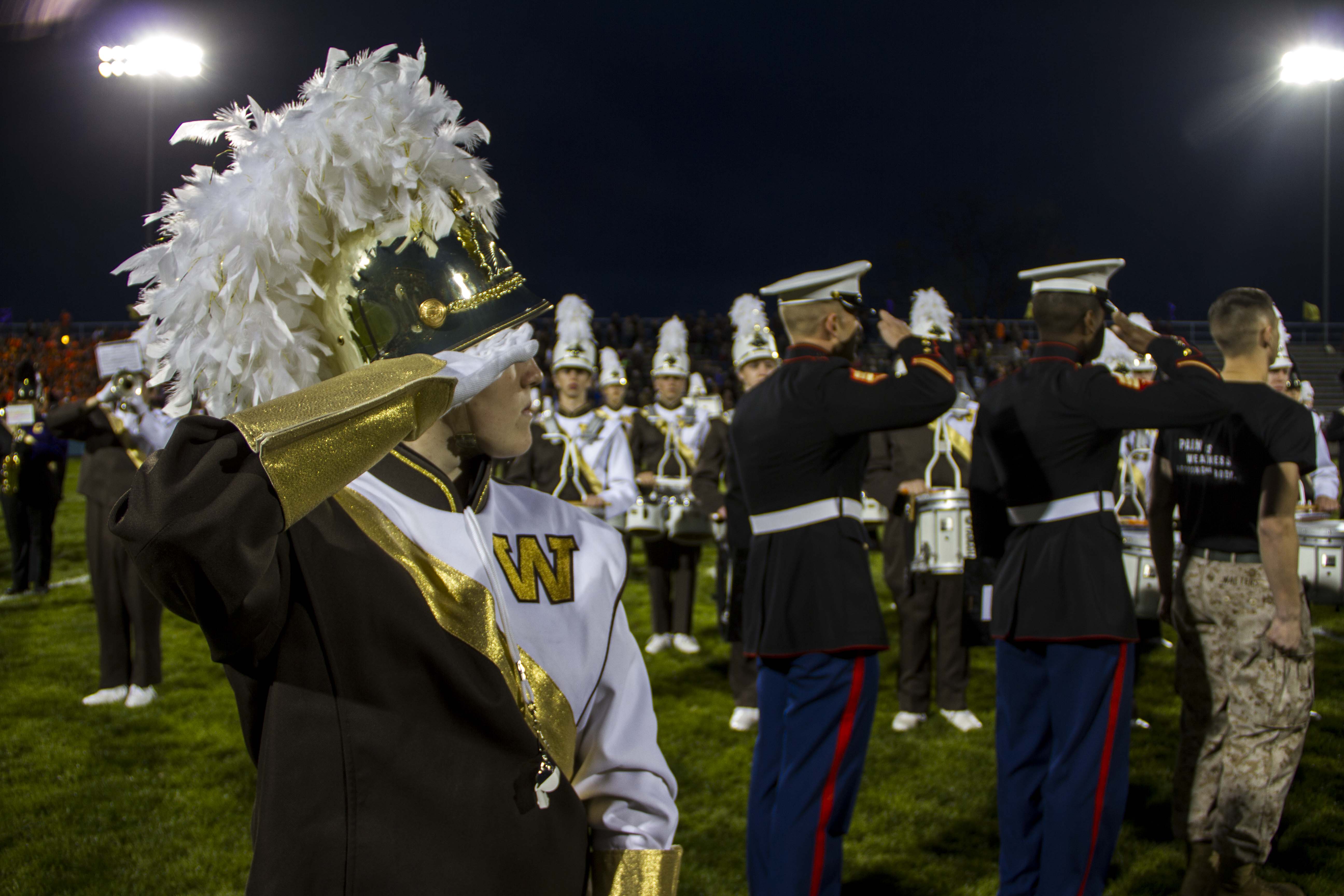 Salute; the ultimate sign of respect