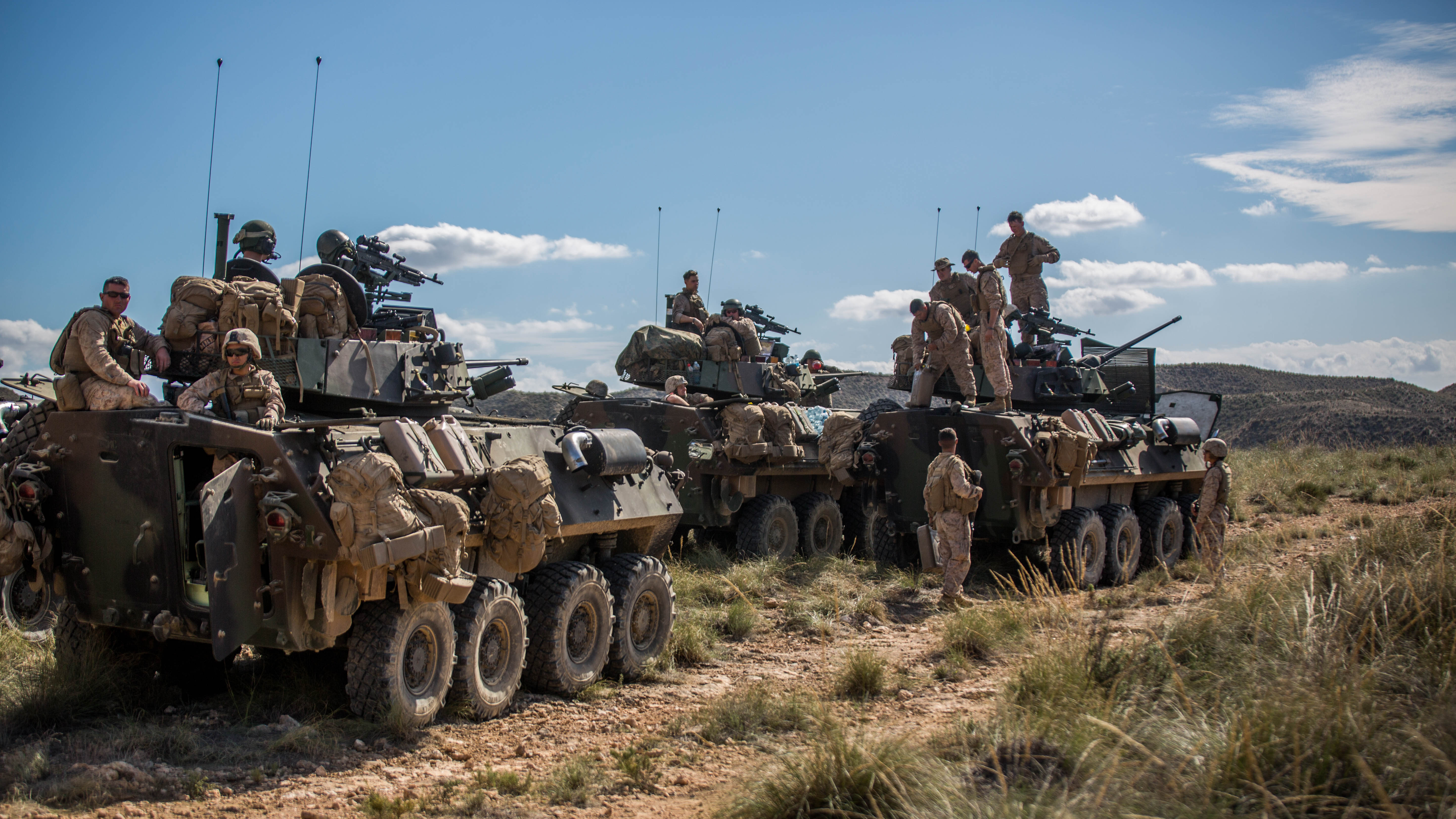 4th LAR Conducts Final Exercise in Trident Juncture 2015