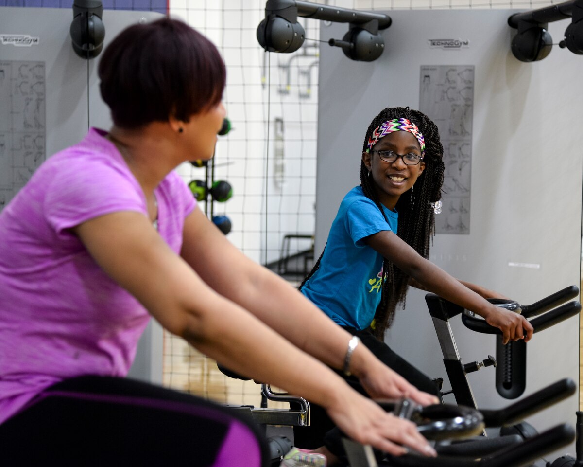 Fitness center focuses on families > F.E. Warren Air Force Base > Display