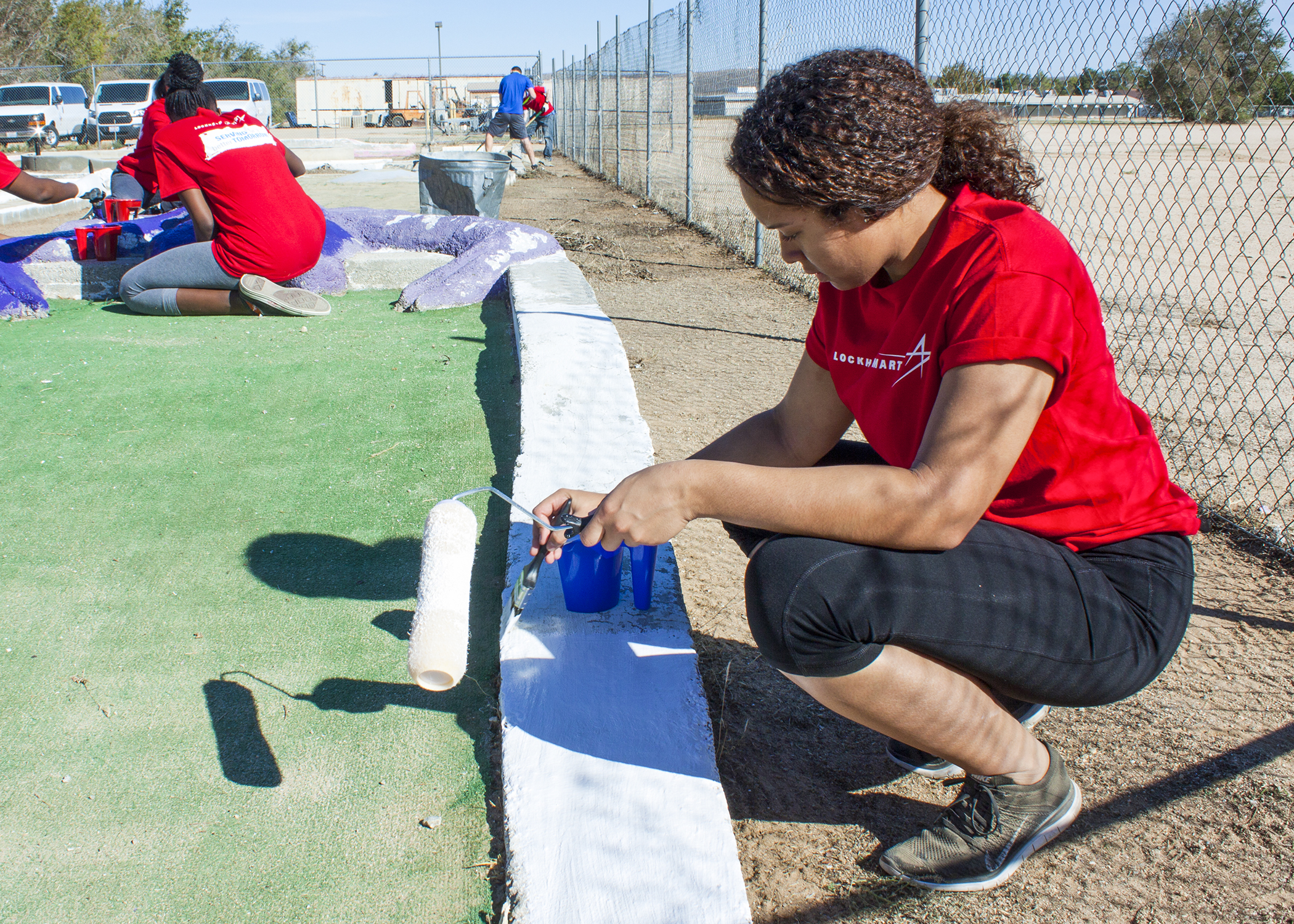 Seniors at DHS score 'hole-in-one' with mini golf project > Edwards Air ...