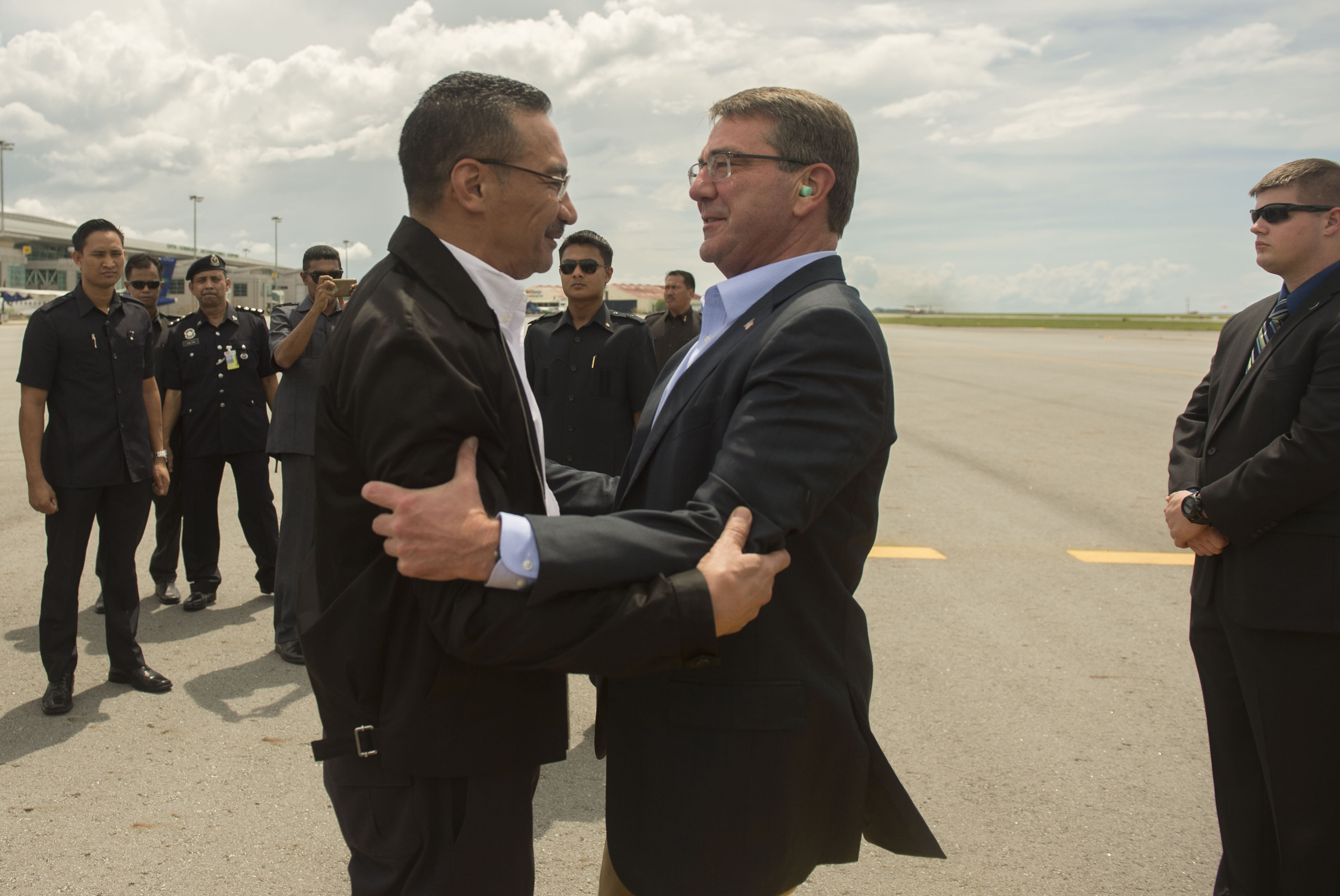 Leader Embrace | U.S. Department of War