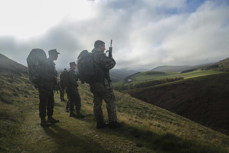 U.S. Marines, British Army team up for military skills exercise > II ...