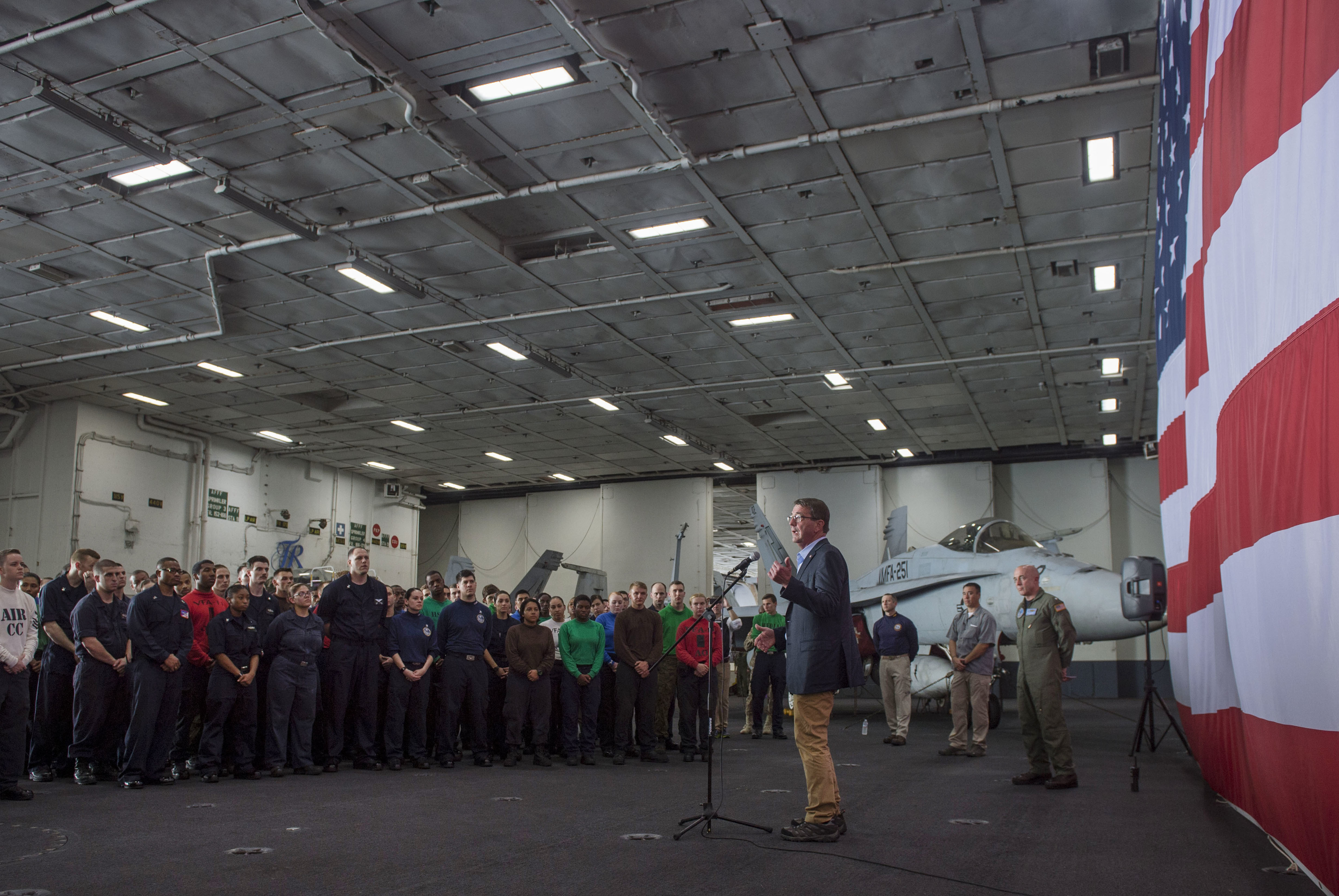 SECDEF Visits USS Theodore Roosevelt > United States Navy > News Stories