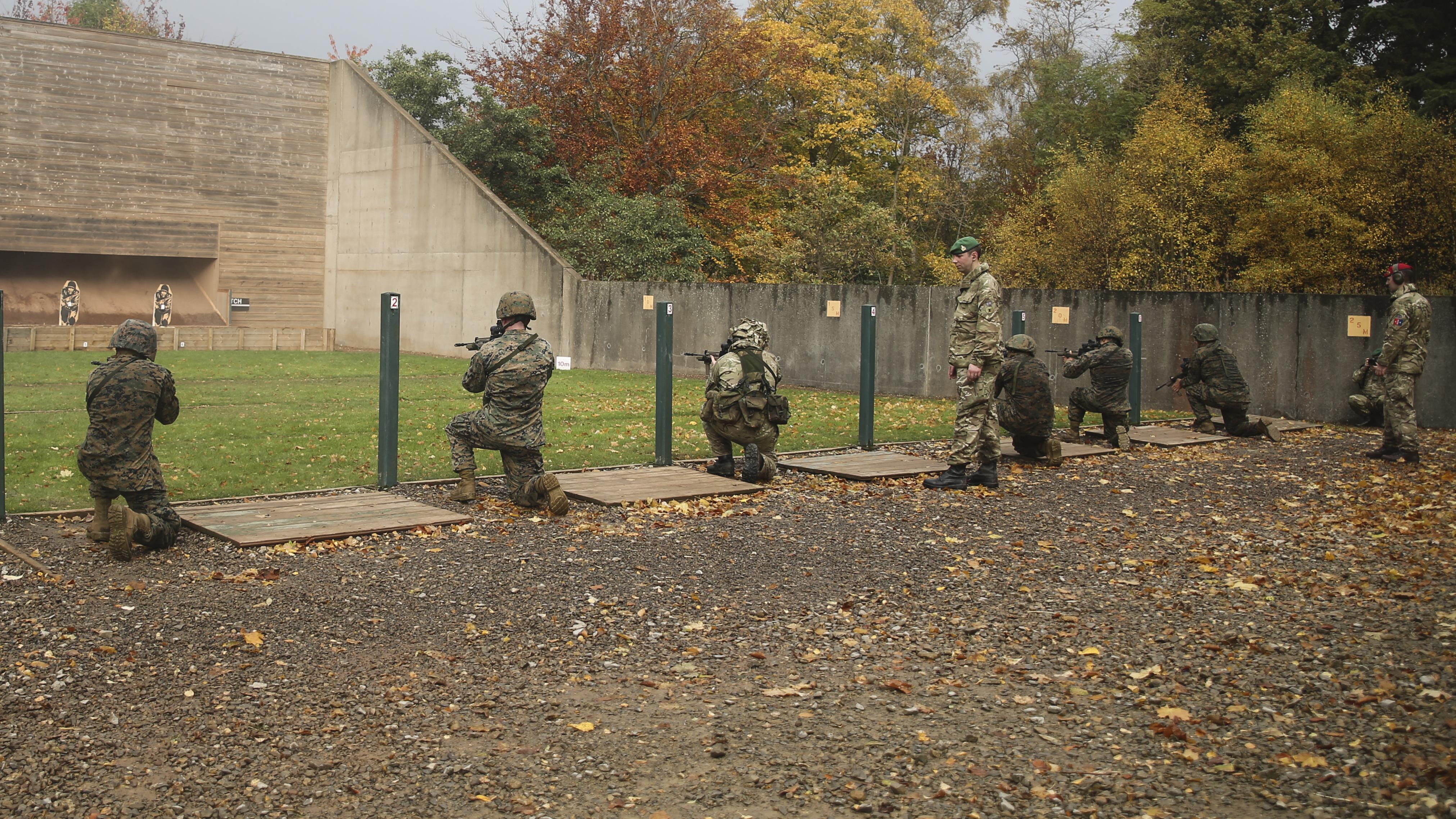 U.S. Marines, British Army team up for military skills exercise