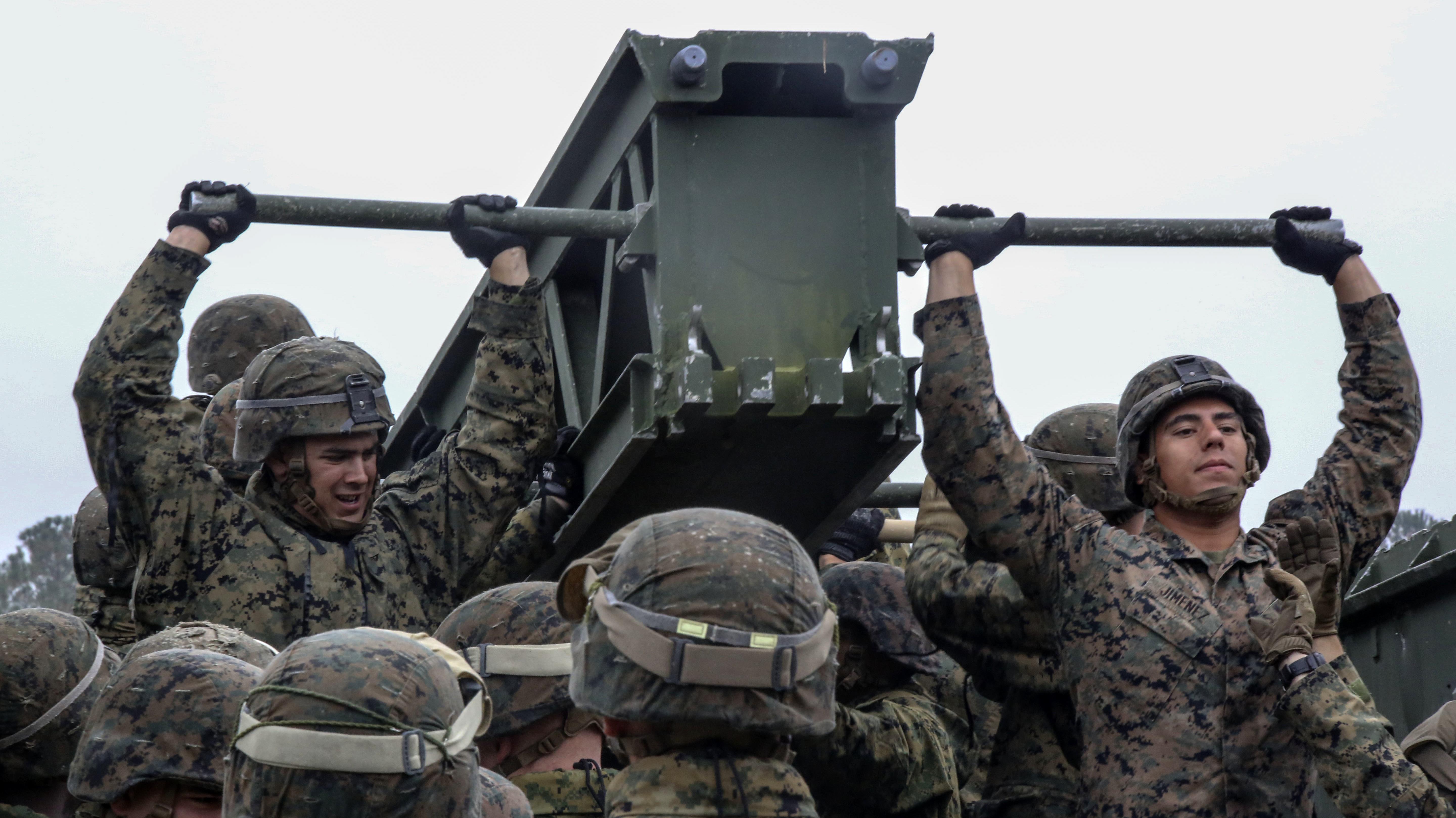 Week 2: Marines take Bridge Master’s Course to field