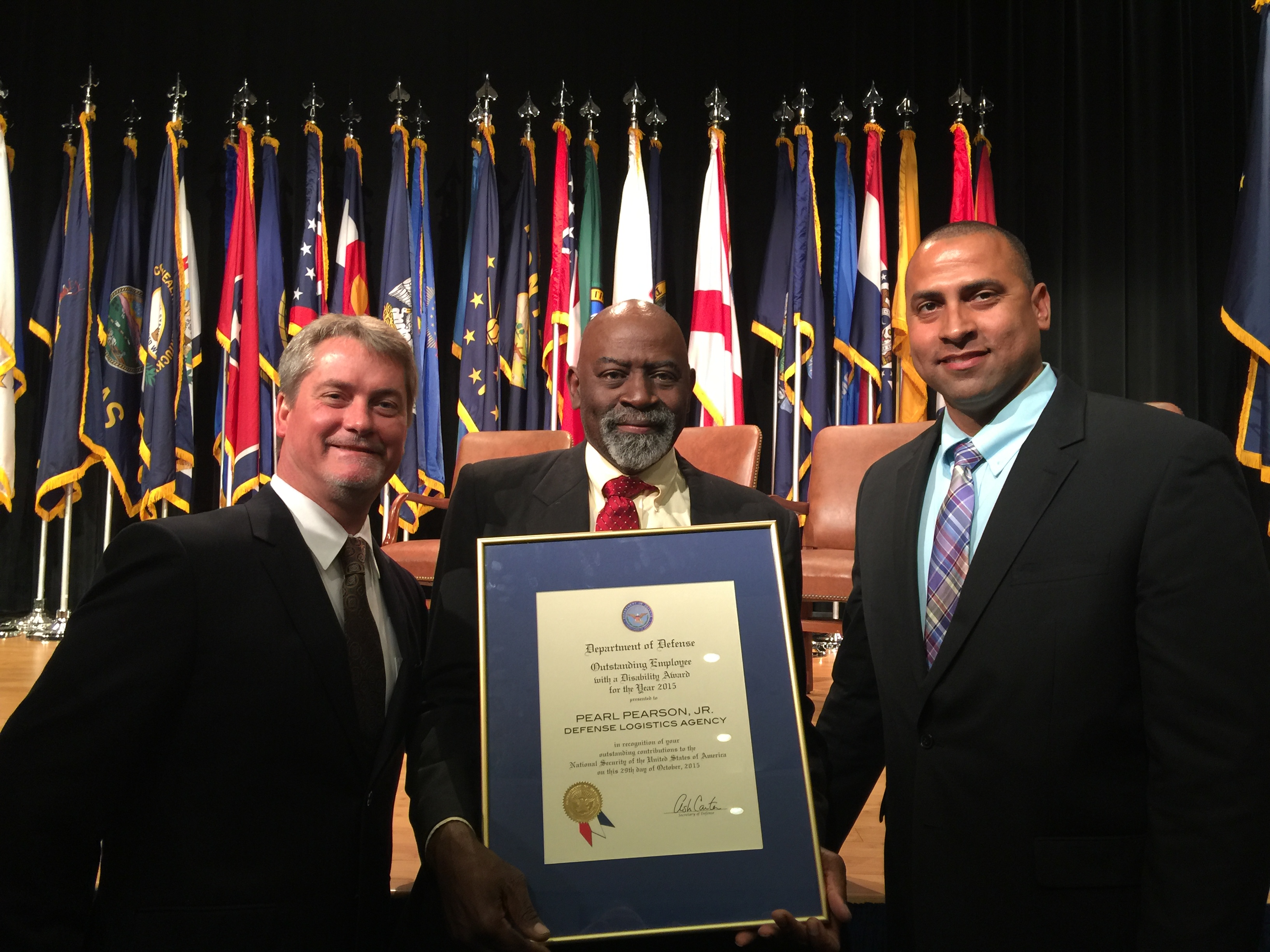 Oklahoma City’s Pearson awarded Outstanding DoD Employee with a Disability