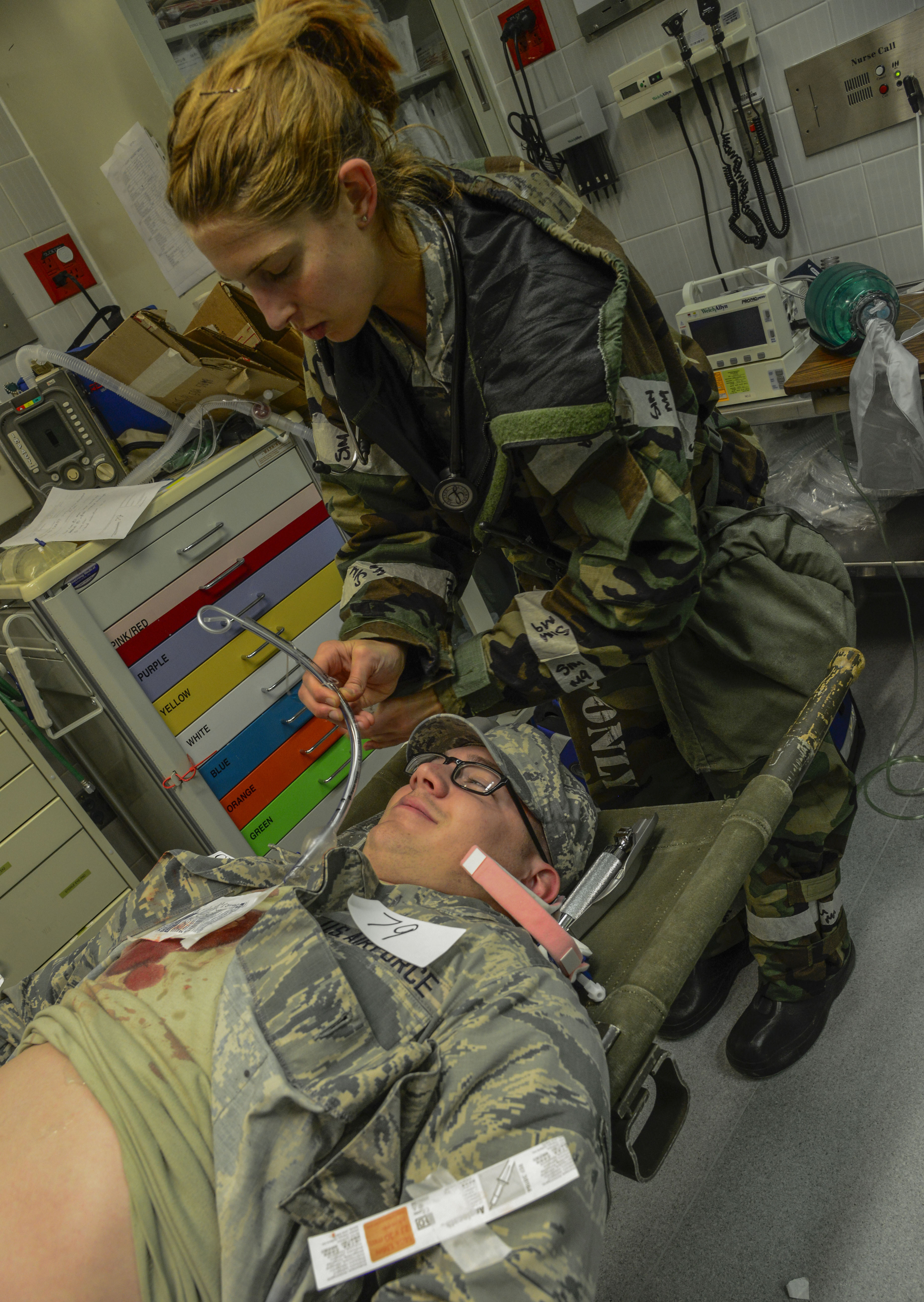 Medical Operations Squadron trains for real-world contingencies > Osan ...