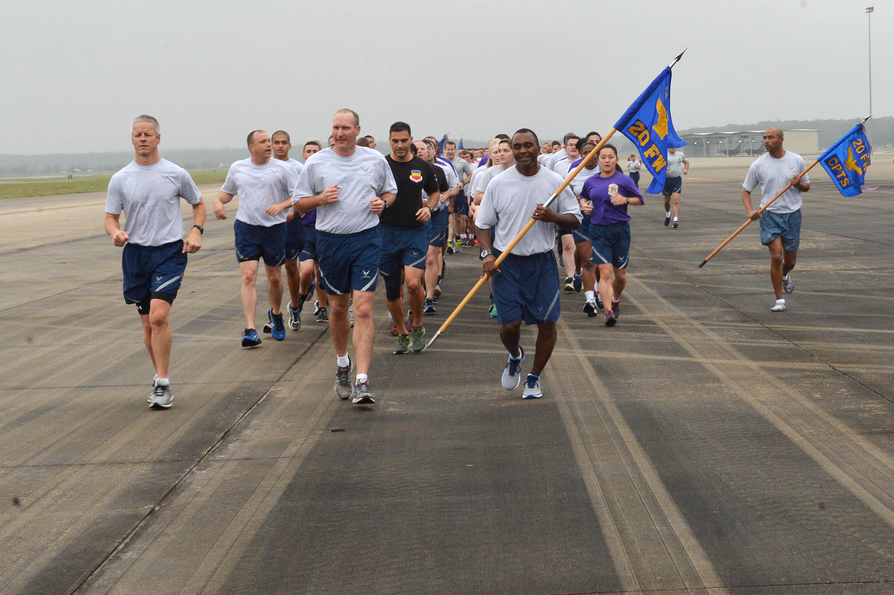 Wing run signals culmination of base exercise, brings wing together ...