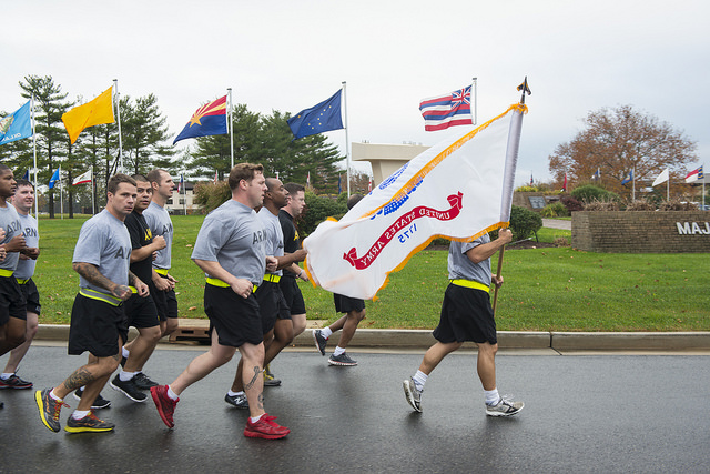 Team MDL honors veterans in formation run > Joint Base McGuire-Dix ...