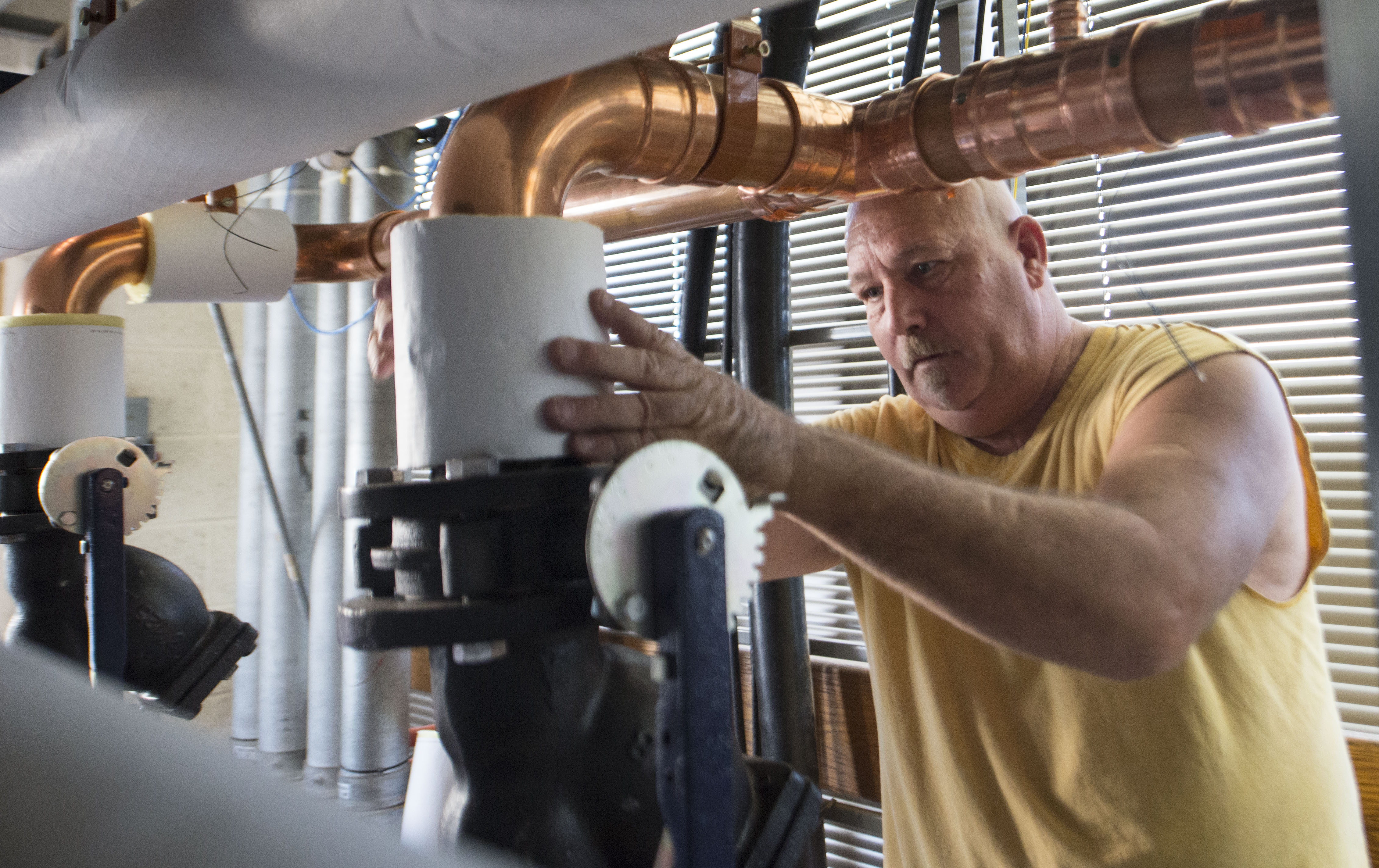 High-efficiency boilers save energy > Vance Air Force Base > Article ...