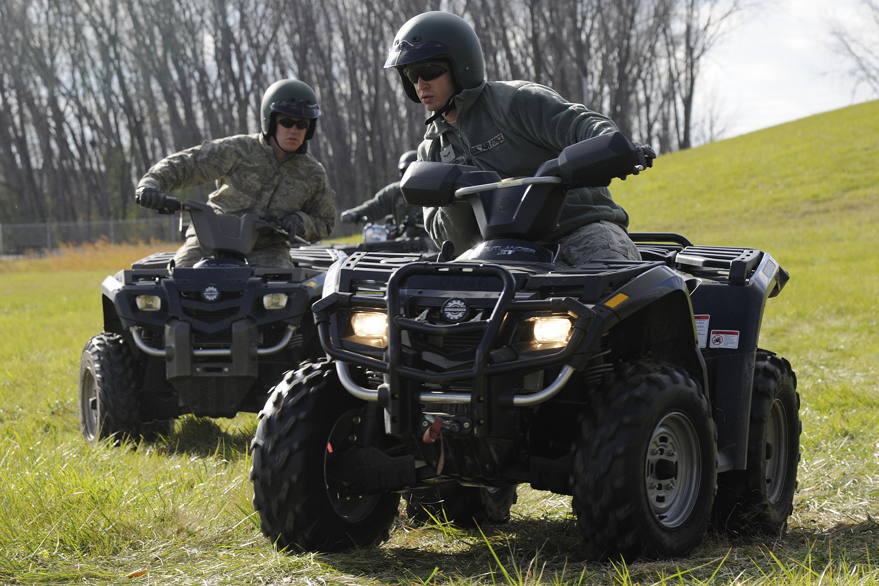 Security Forces ATV training