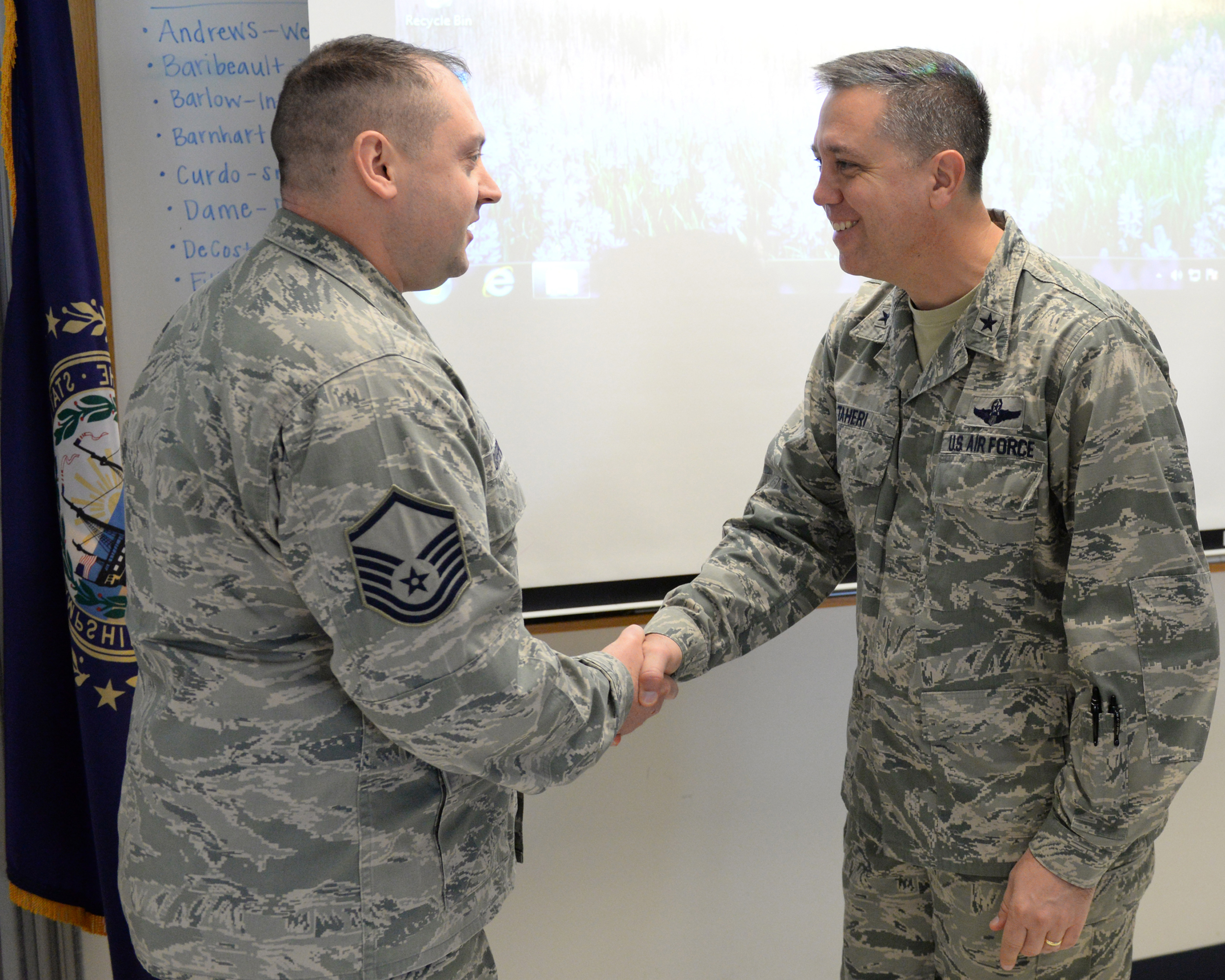 Readiness Center commander visit > 157th Air Refueling Wing > Article ...