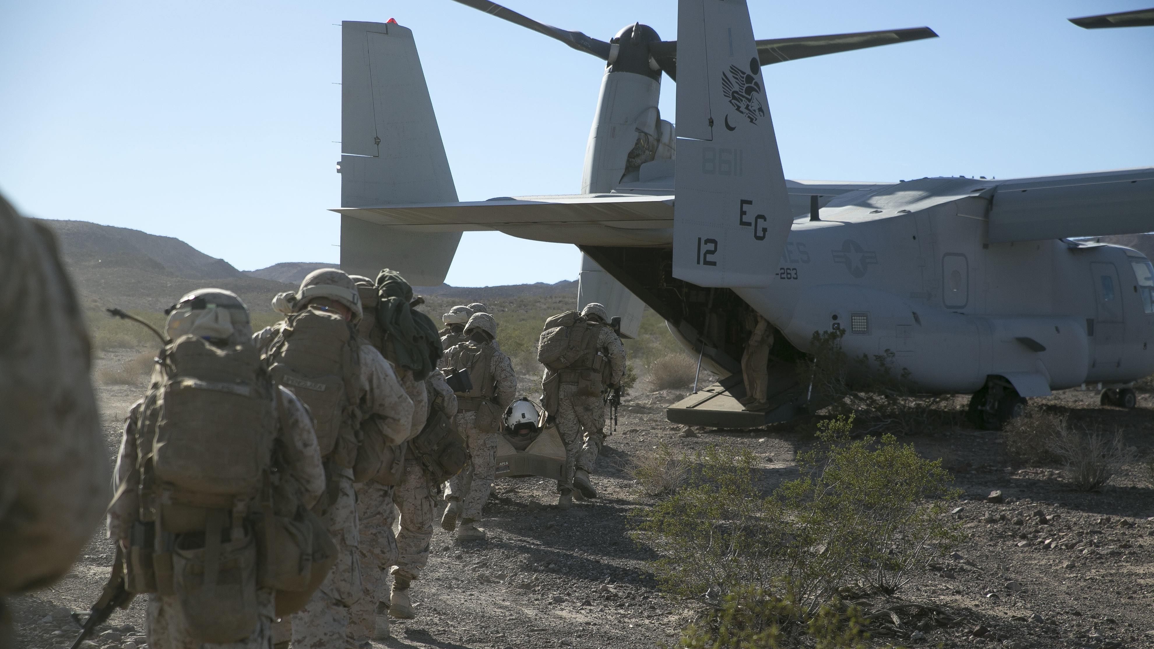 1/8 Marines participate in tactical recovery of aircraft, personnel ...