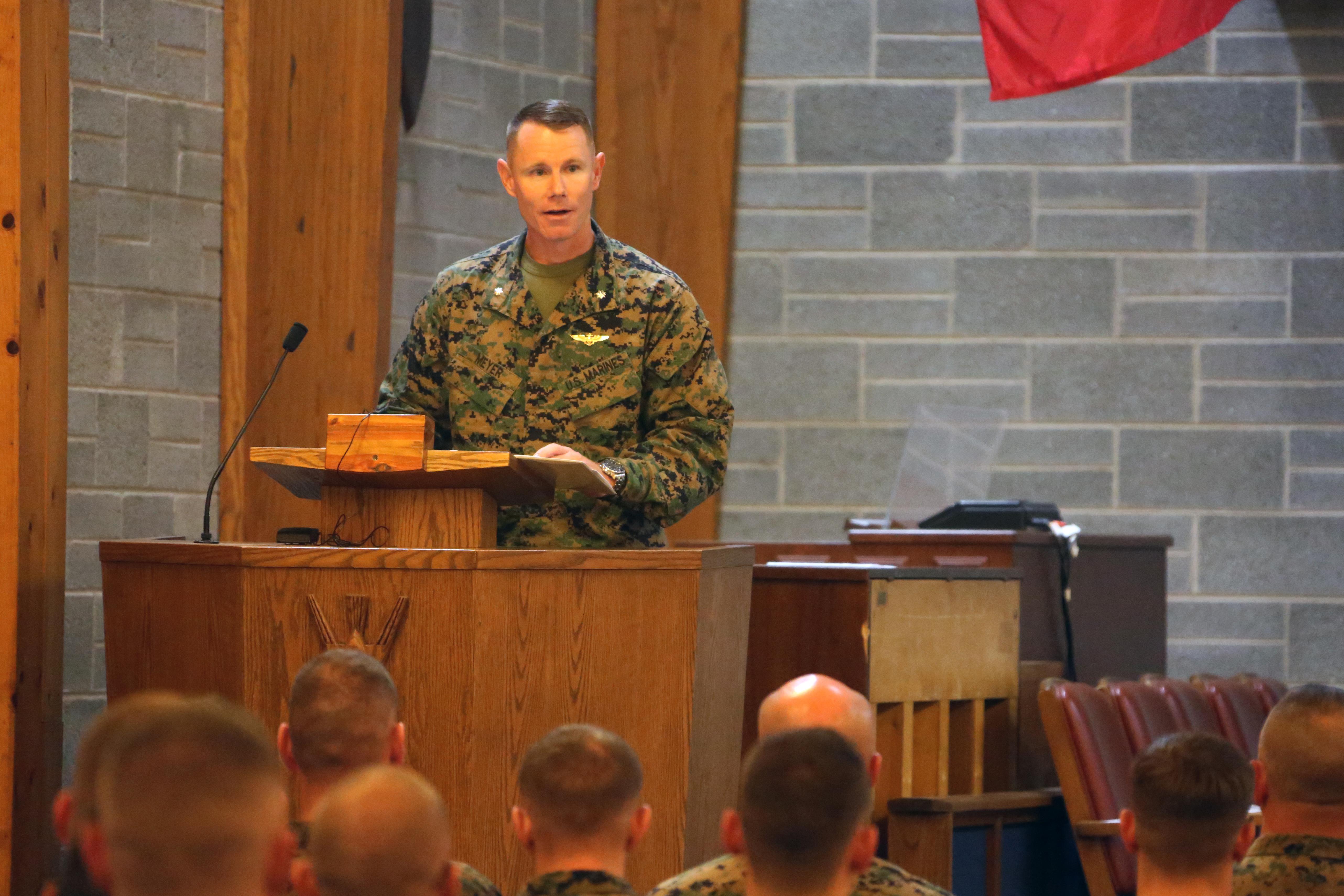 Marines gather to honor fallen brother’s memory