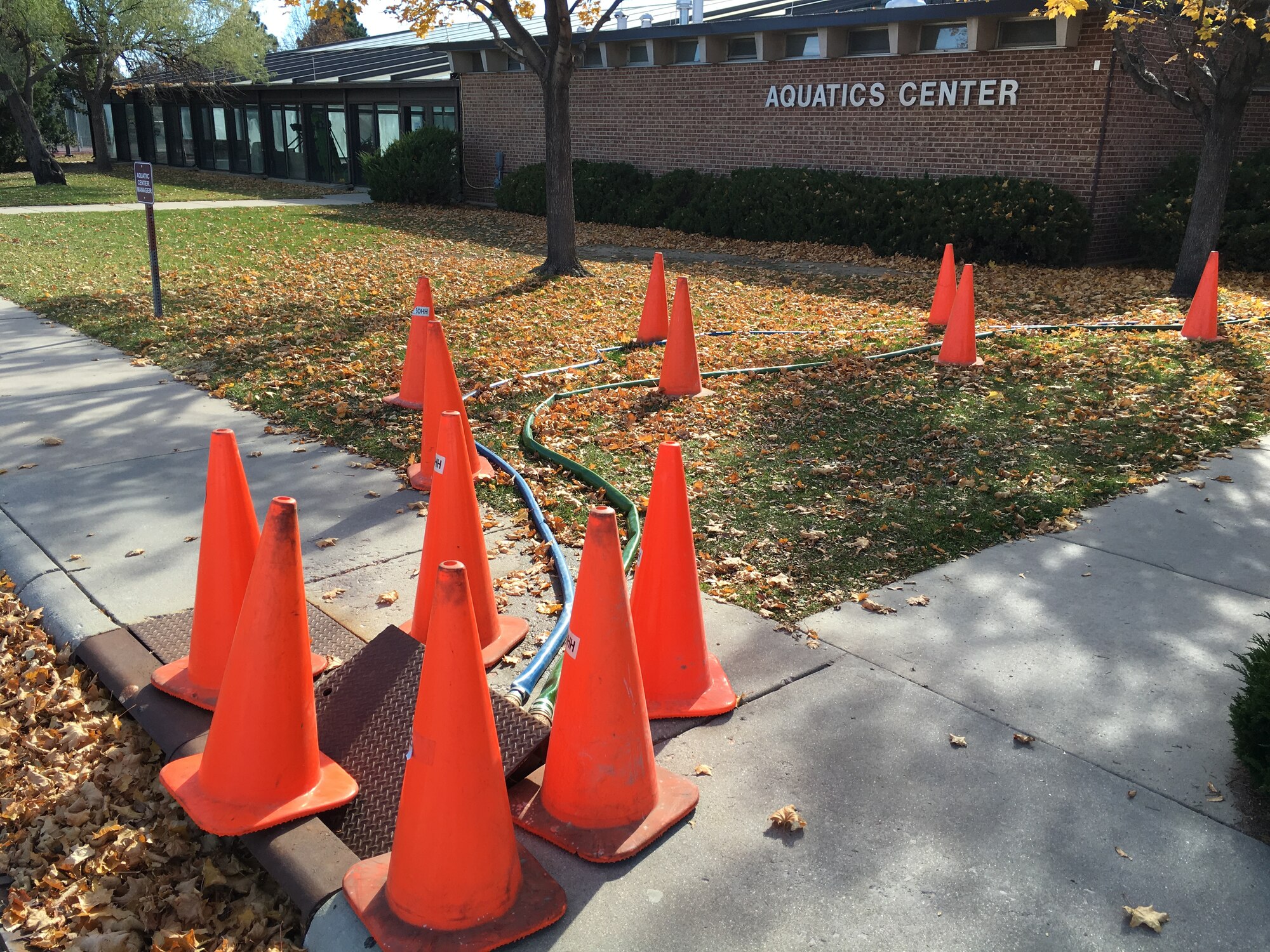 Aquatic Center gets decked out > Peterson and Schriever Space Force ...