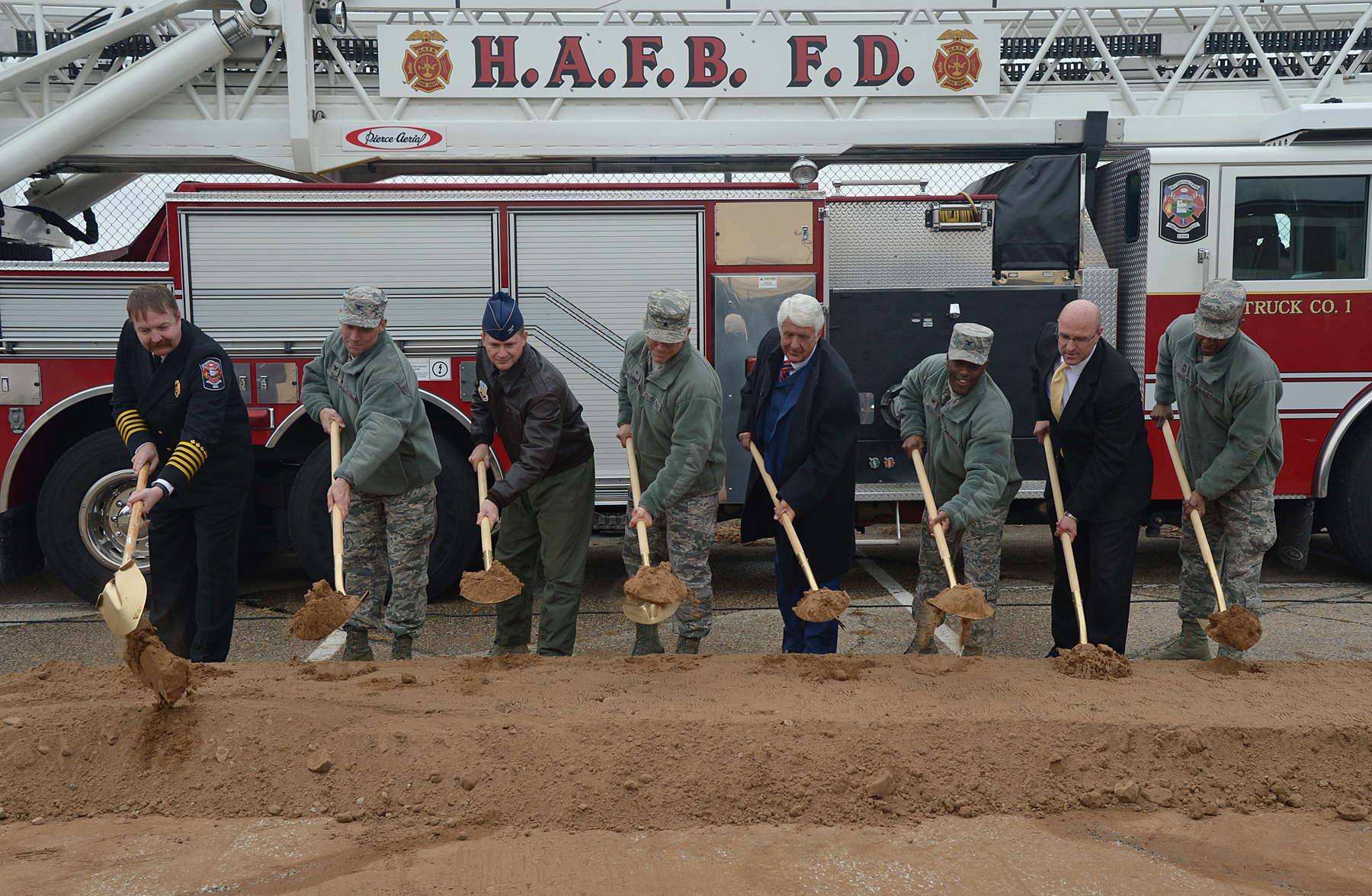 Hill breaks ground on new crash rescue facility > Hill Air Force Base ...