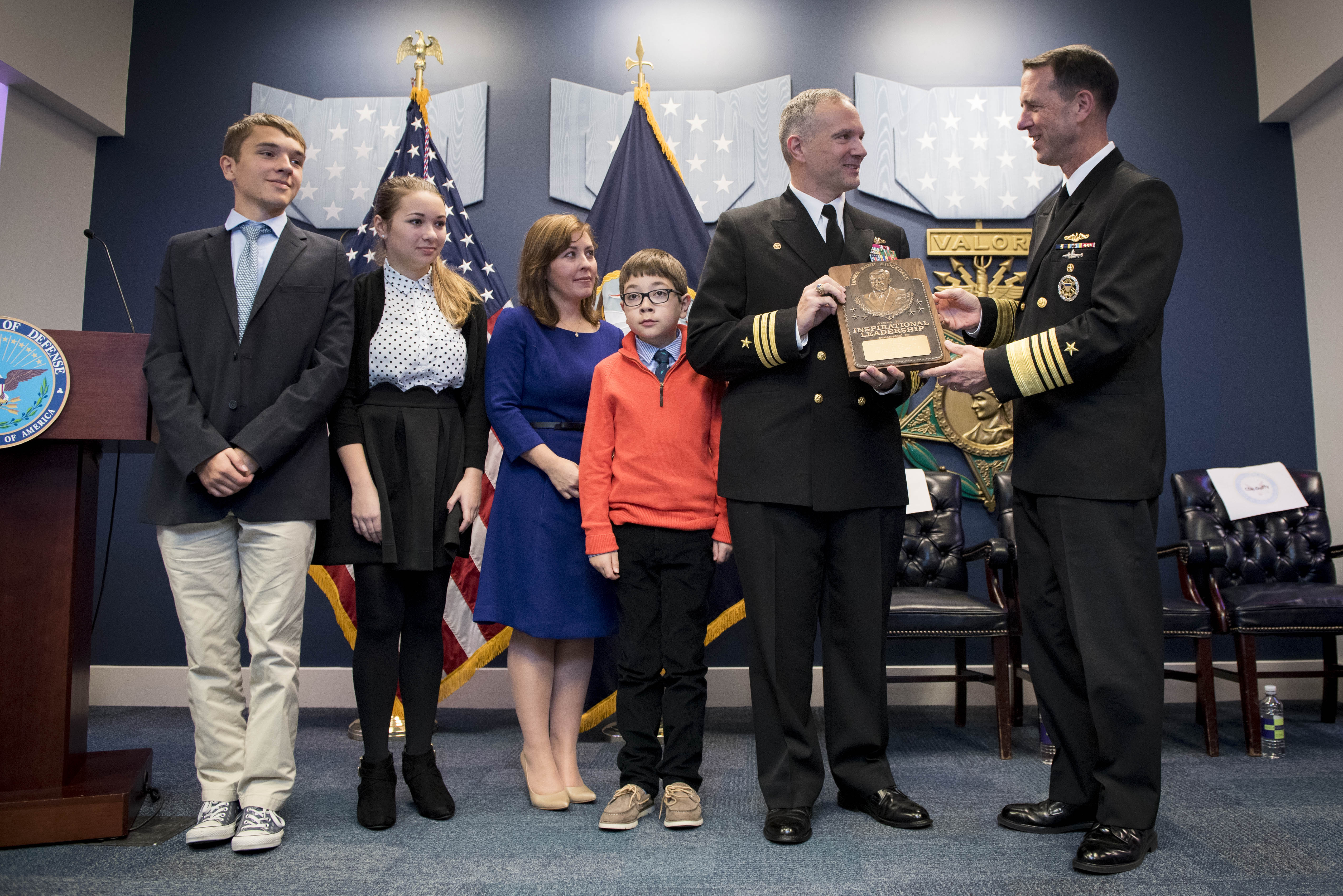 Vice Admiral Stockdale Leadership Awards Presented at Pentagon Ceremony ...
