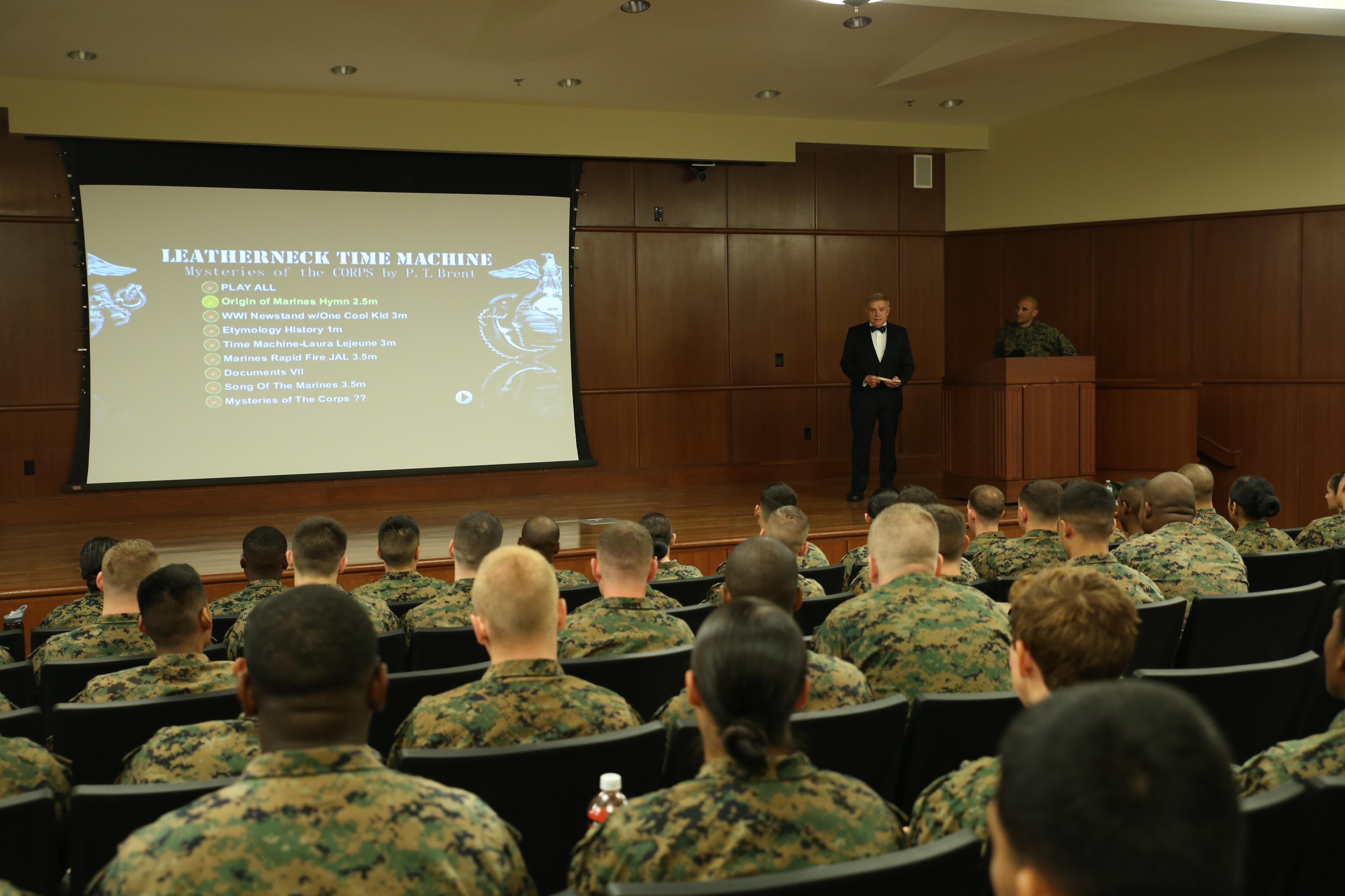 Marine veteran and historian Patrick T. Brent highlights significance ...