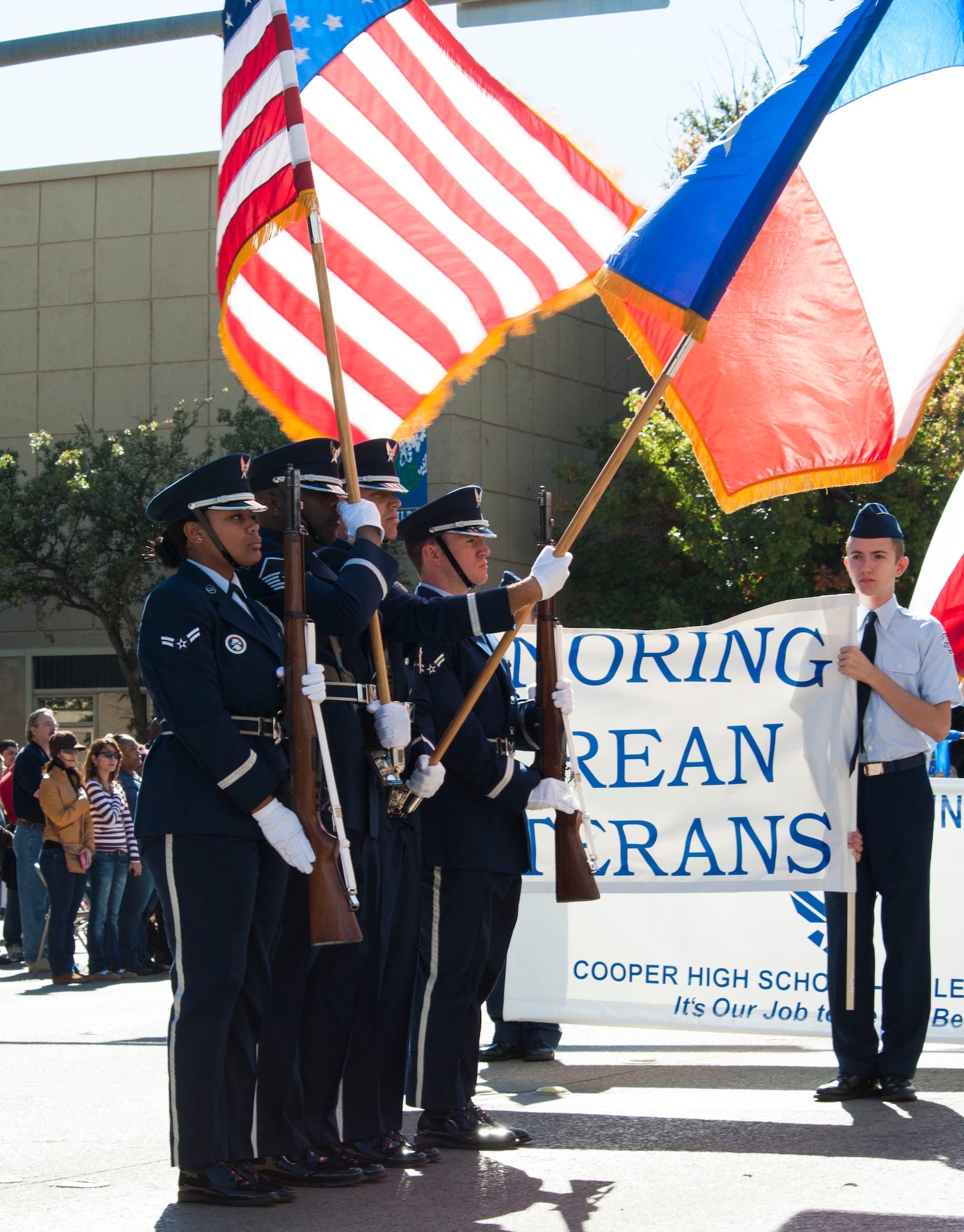 Dyess Participates In Taylor County Veterans Day Parade Dyess Air