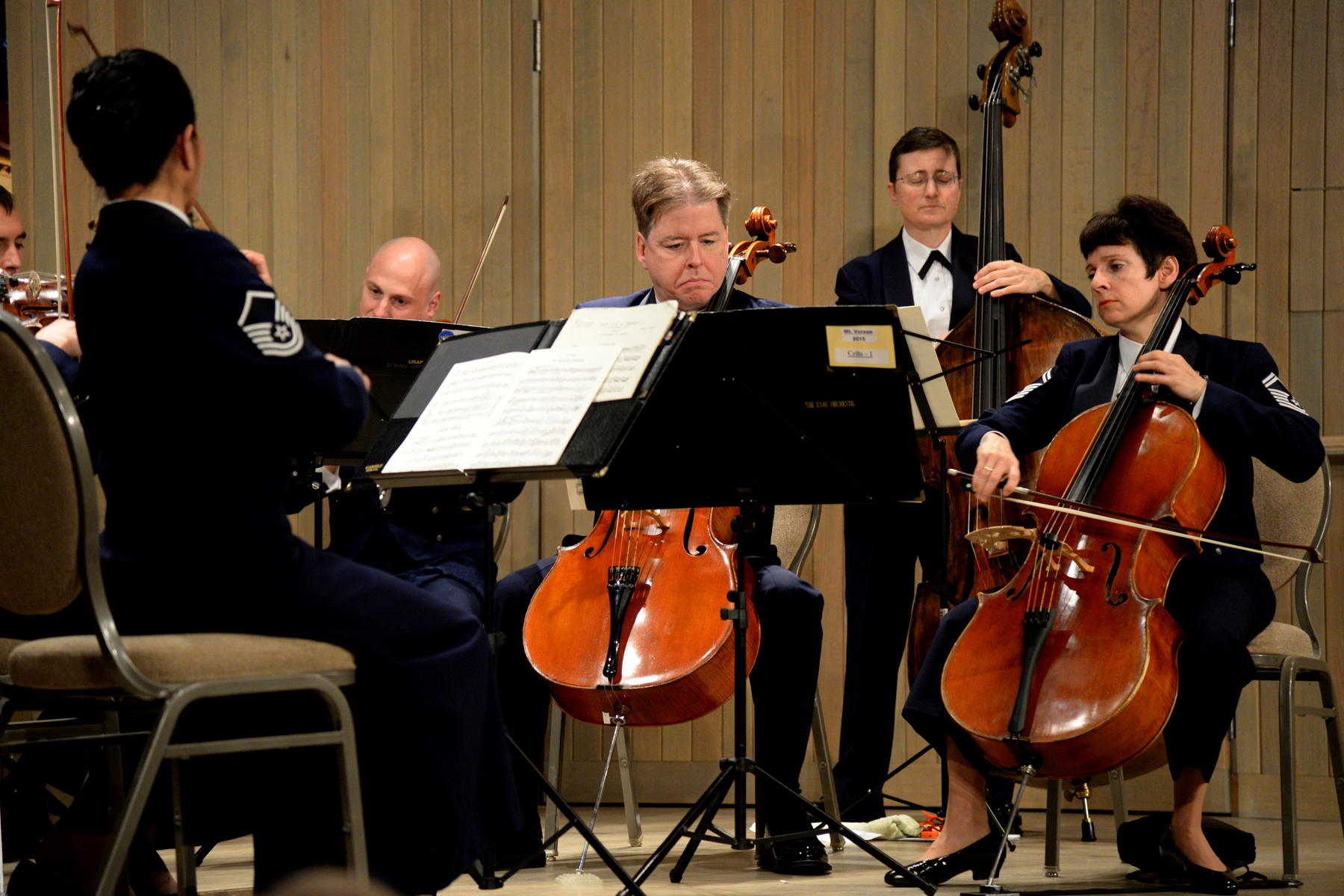 Air Force Band's String Orchestra performs at Mount Vernon