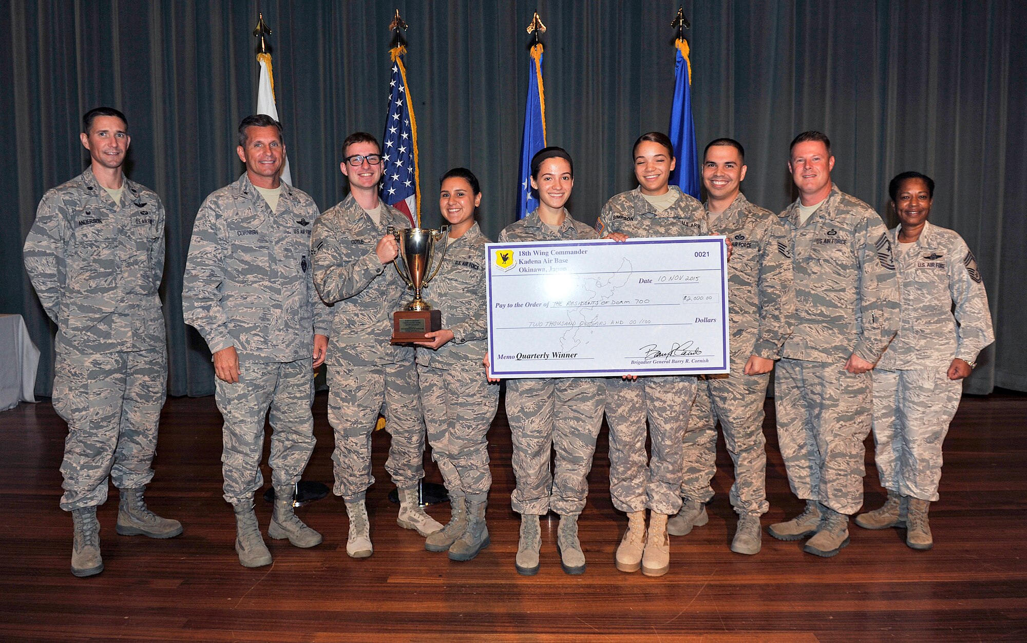 Kadena recognizes 2015 third-quarter award winners > Kadena Air Base > News Kadena recognizes 2015 third-quarter award winners > Kadena Air Base > News
