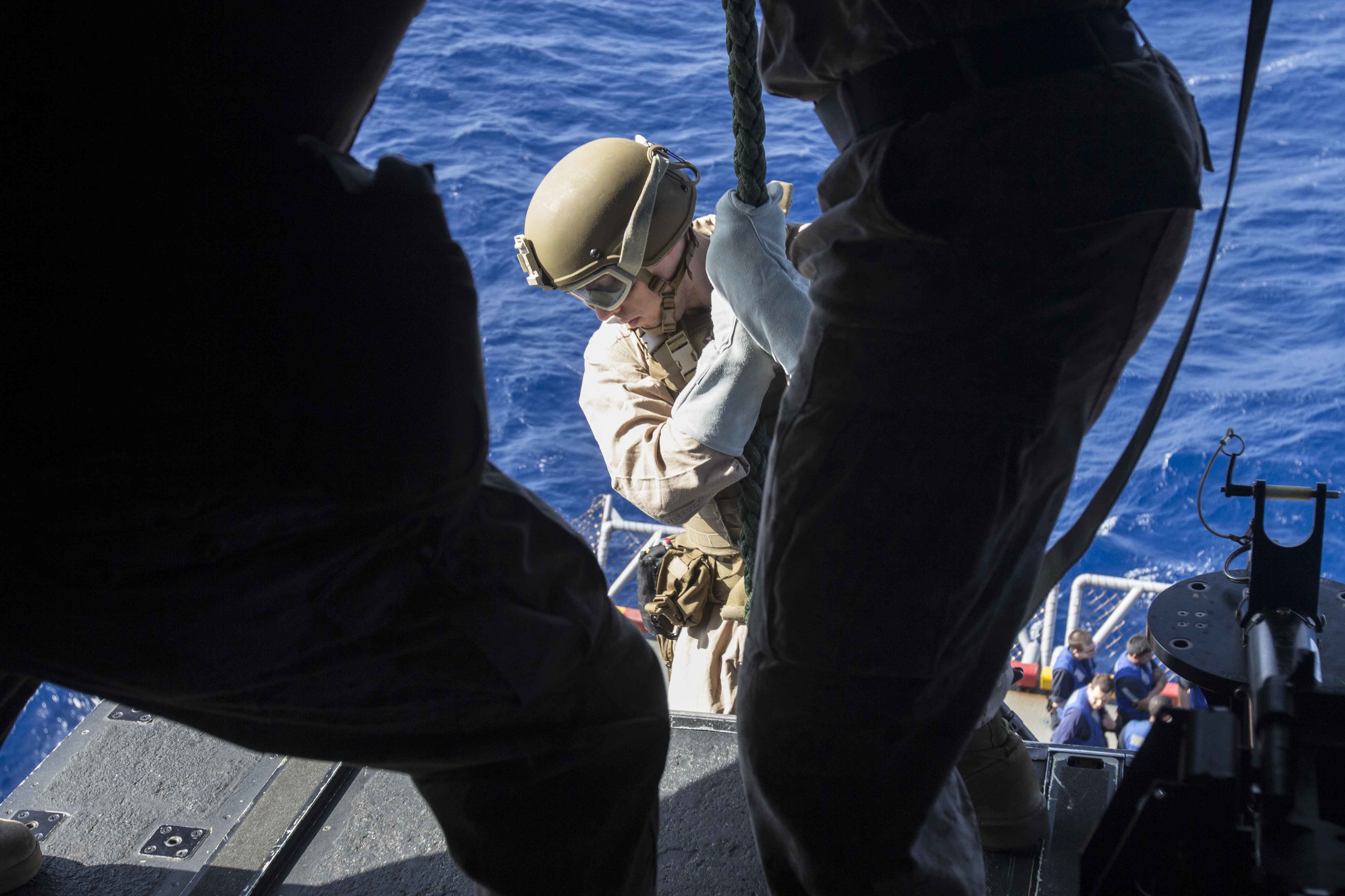 Looking Down | U.S. Department of War