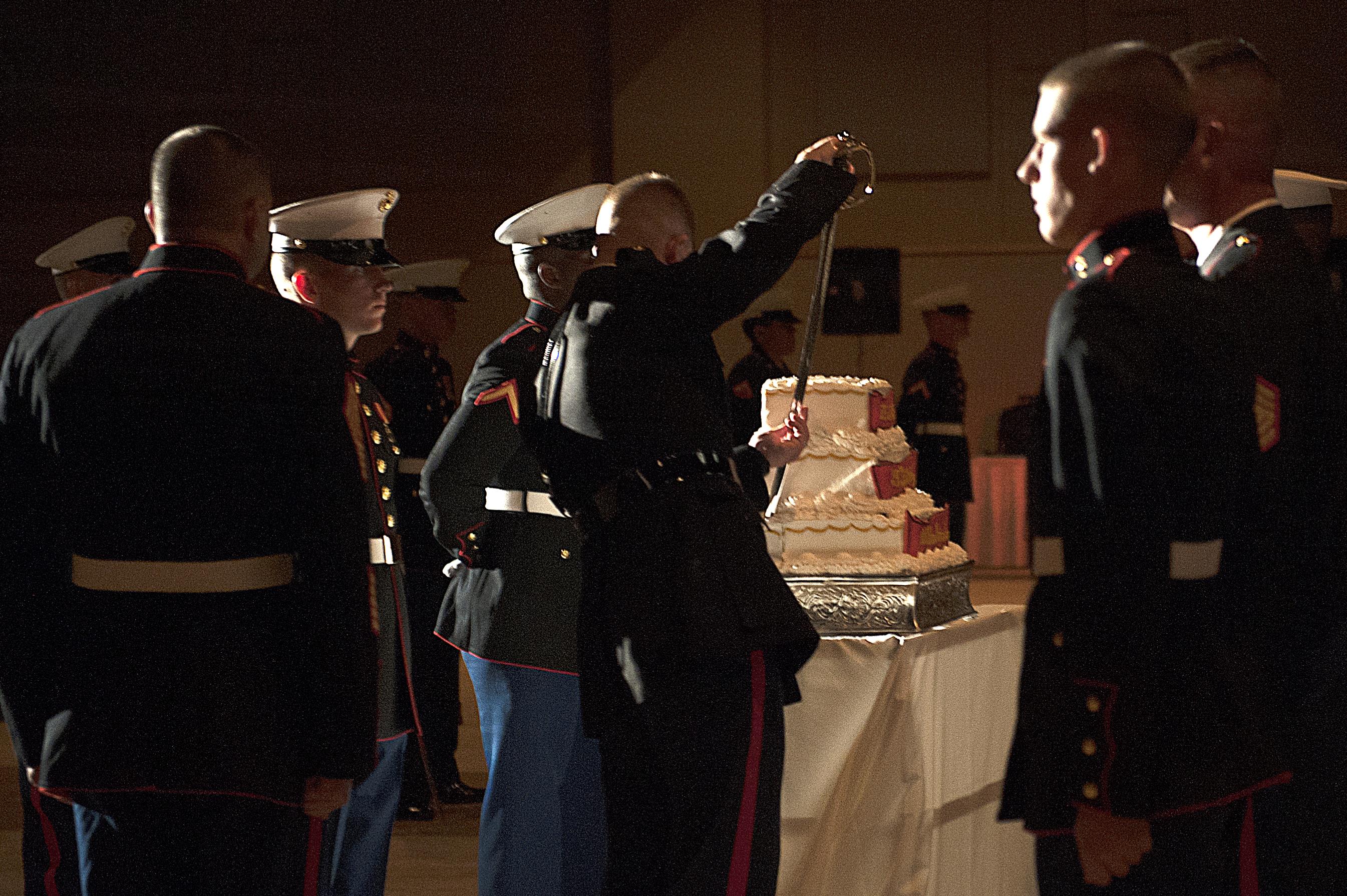 USMC celebrates 240th Birthday with Ball > Goodfellow Air Force Base ...