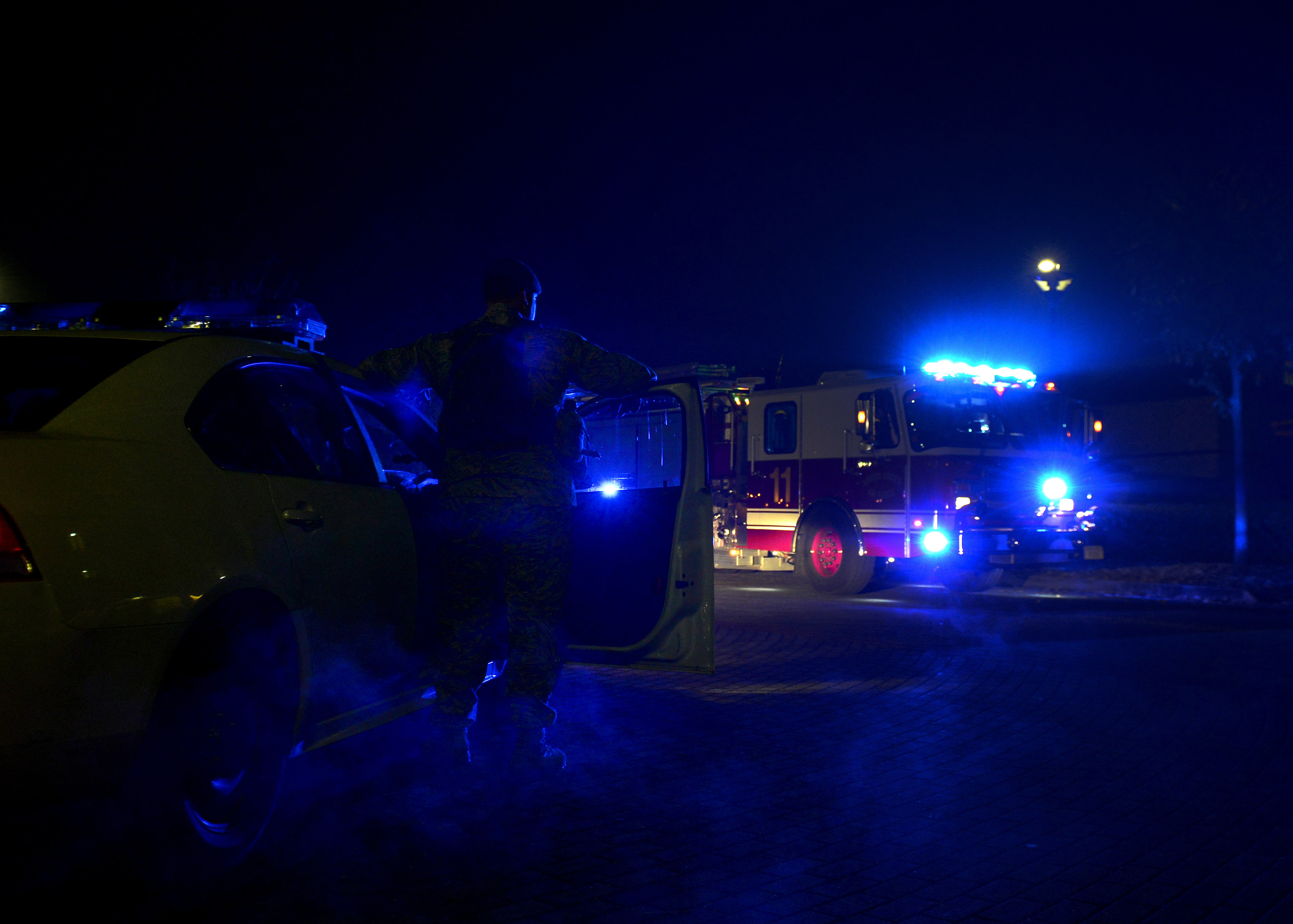 Aviano after dark: 31 CES fire department > Aviano Air Base > News Display